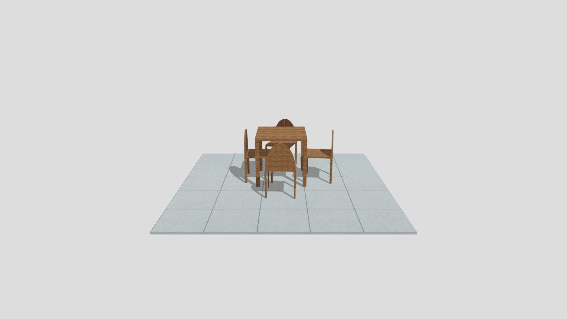 Tabre and chair - Download Free 3D model by SEKALKAMA (@animesetvblog ...