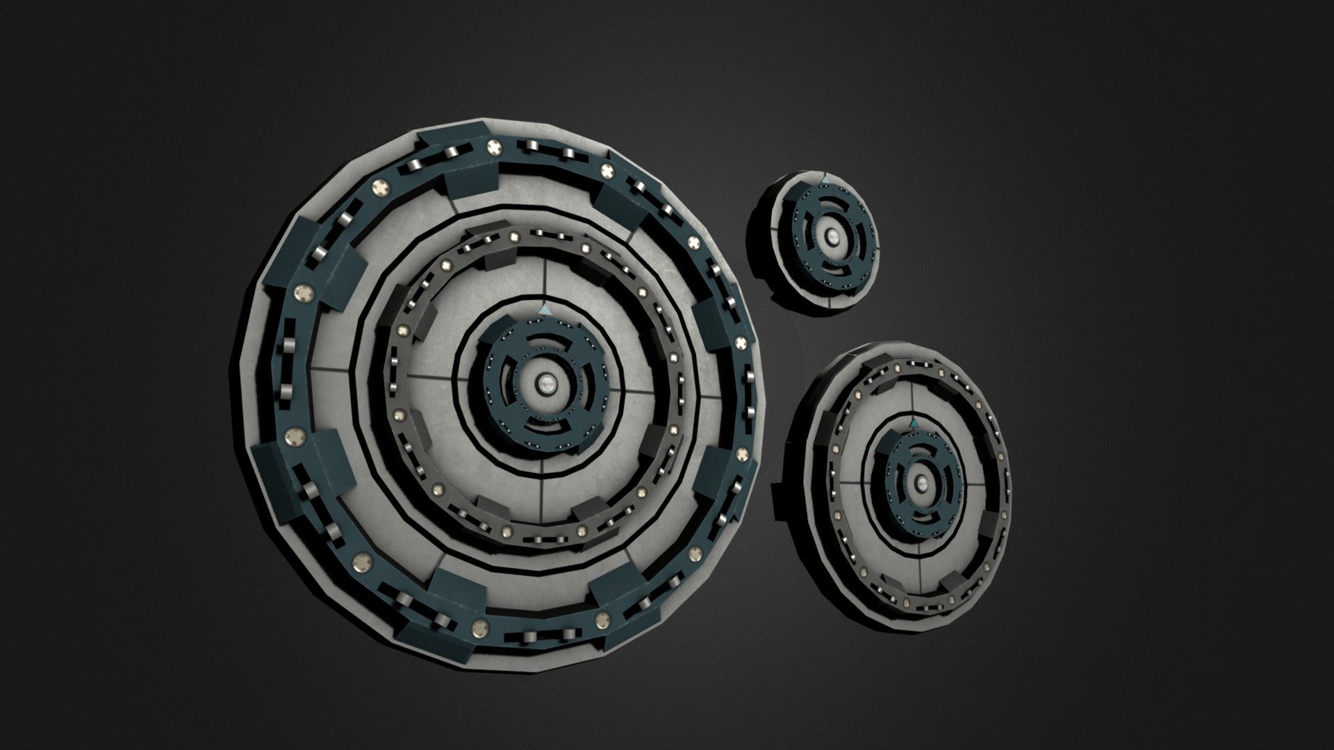 Universal Docking Ports v1.0 - 3D model by cptkipard [4d6e601] - Sketchfab
