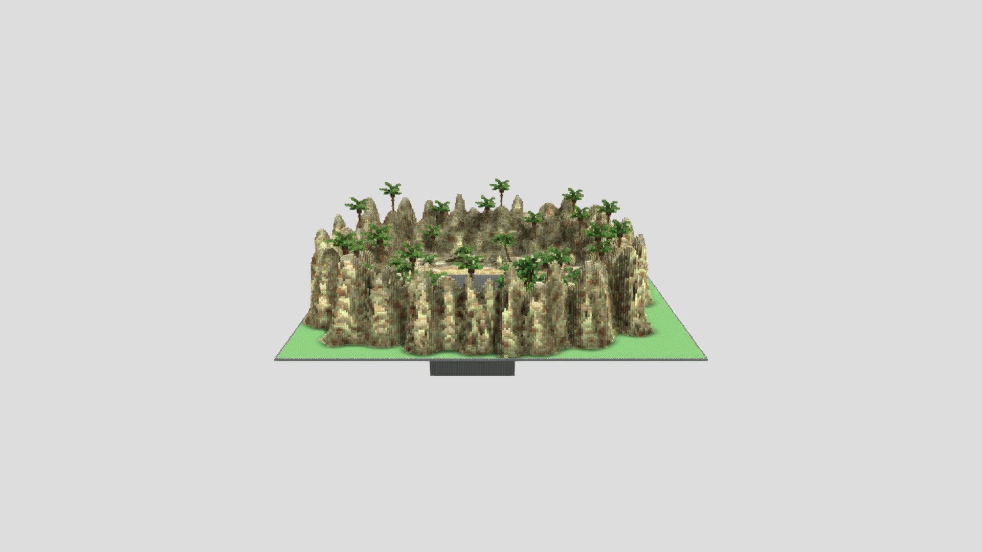 Desert Prison Mine - 3D model by PremadeBuilds.com (@Tofty) [4d6e8f1 ...