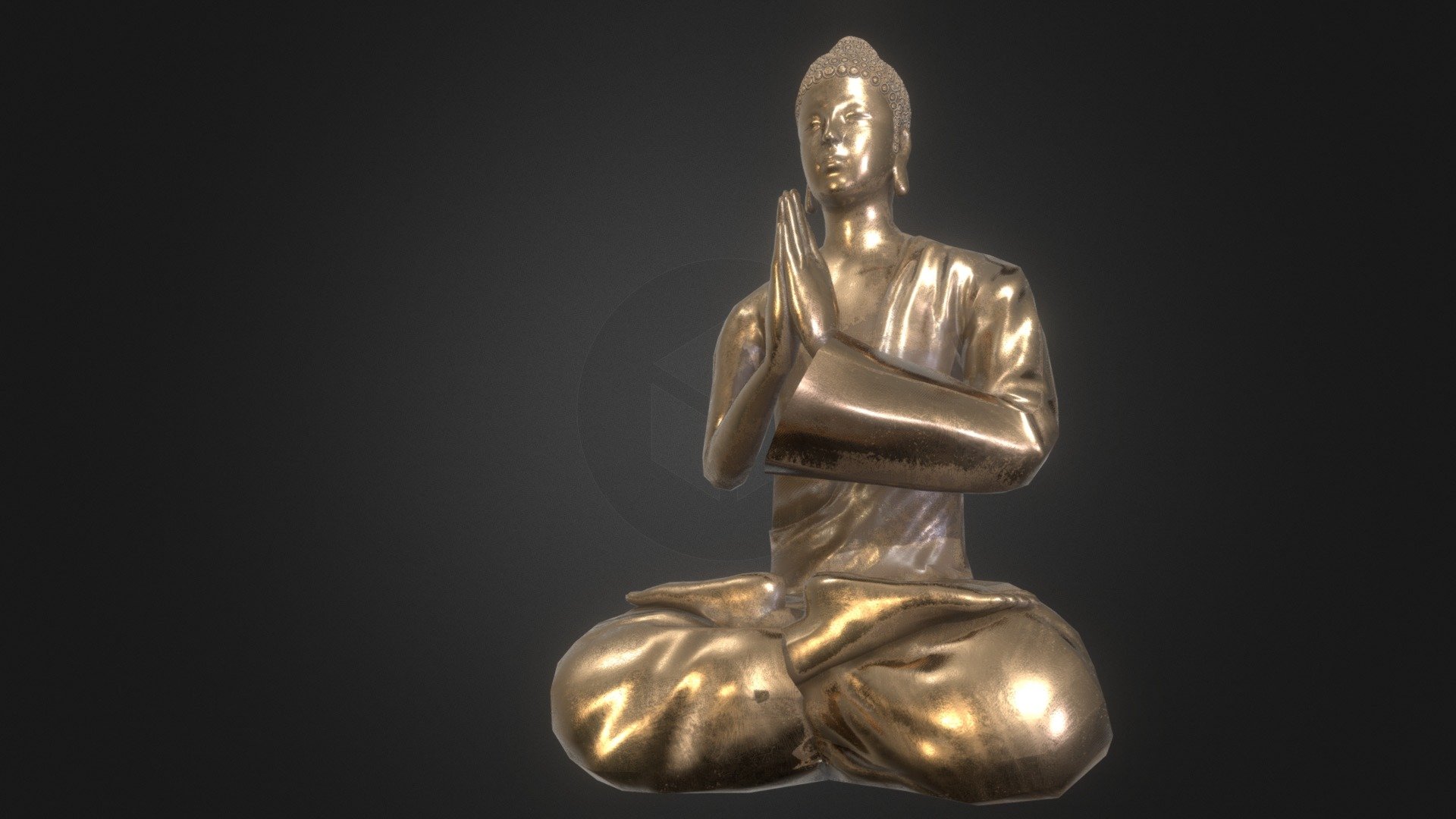 Bronze Buddha - Buy Royalty Free 3D model by FLYRICE (@superrice1983 ...