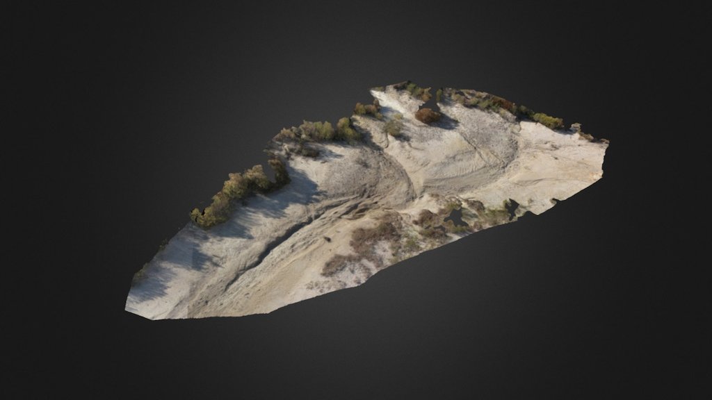 Dry Channel near Castle Rock, Kansas - 3D model by Ron Schott ...