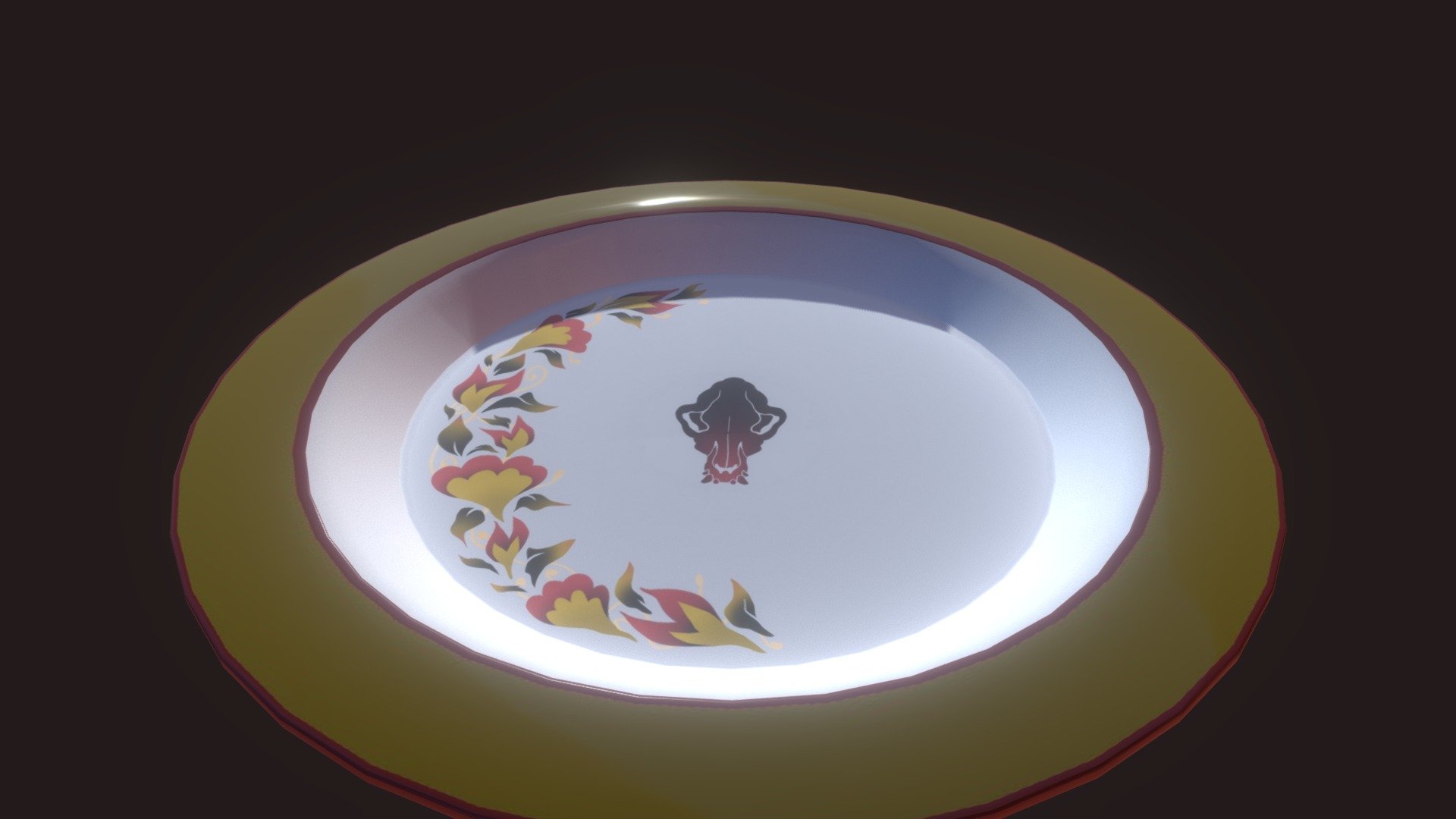 Clean Side Plate - Download Free 3D model by meganem [4d72615] - Sketchfab
