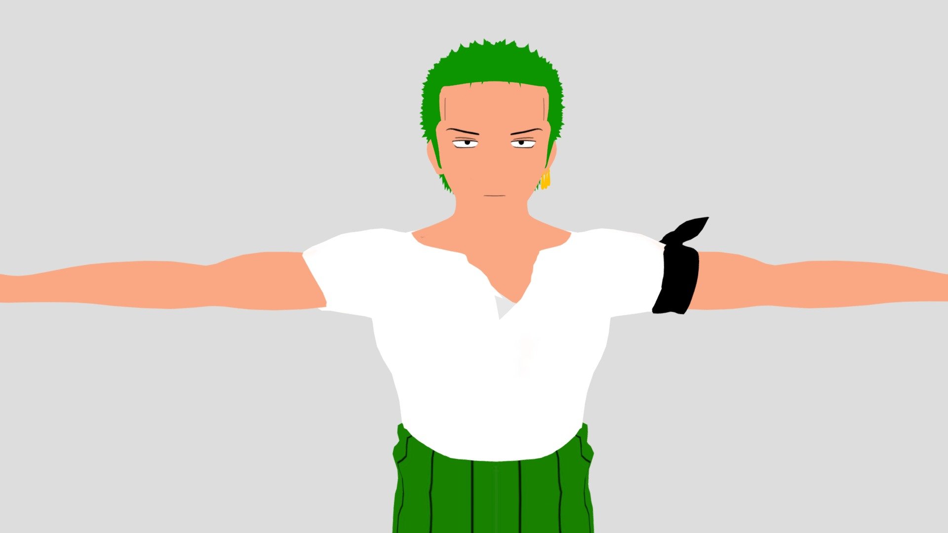 roronoa Zoro - 3D model by Jesse.Quiacao.Maagad [4d72c5e] - Sketchfab