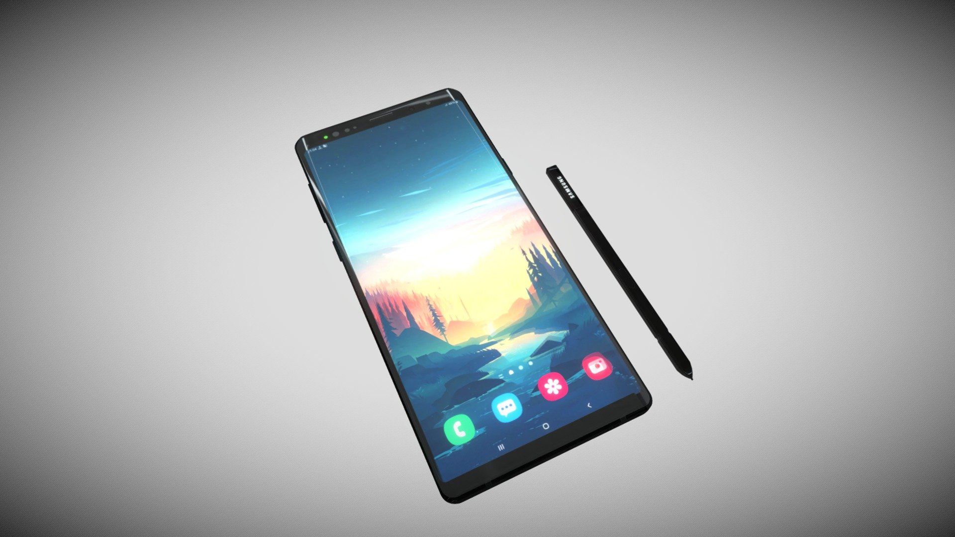 Galaxy Note 9 - Final Sketchfab - 3D model by erkinxudjaevn [4d72d21 ...