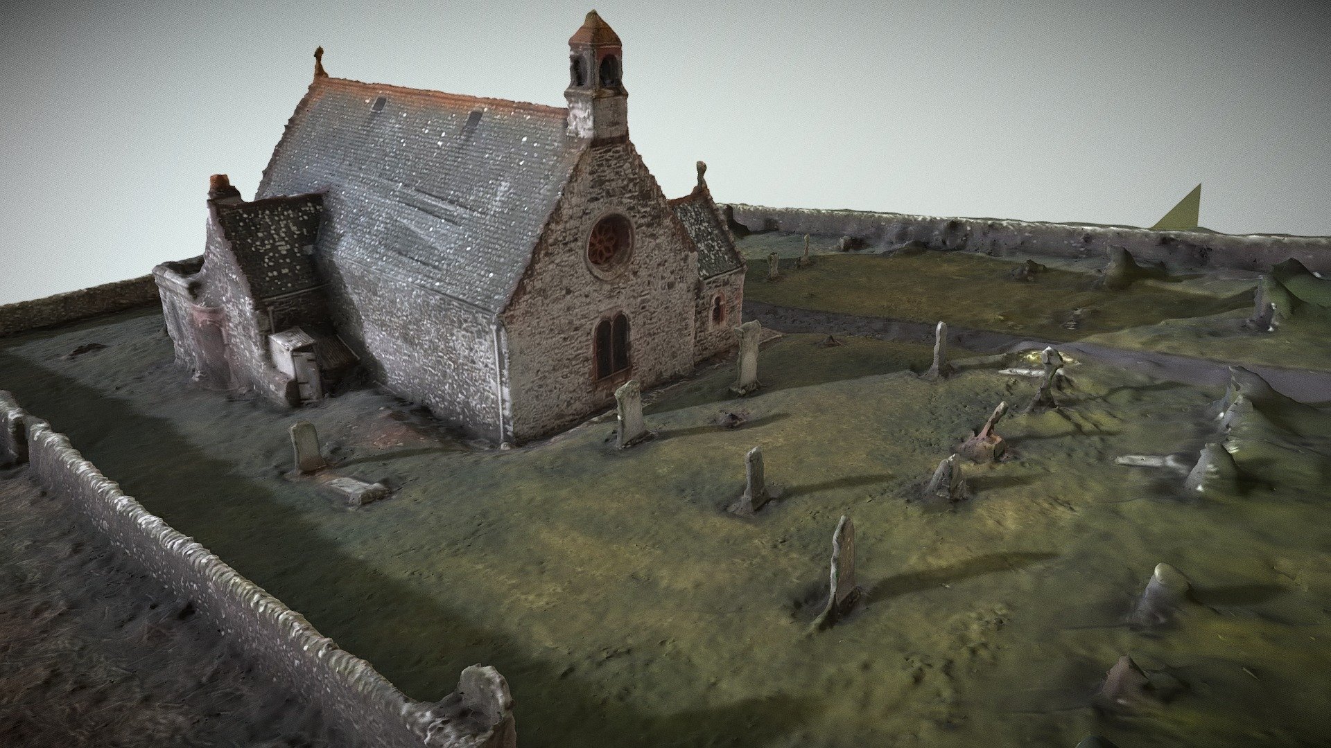 Cranshaws Church - Download Free 3D model by CUNO (@jiannibang ...