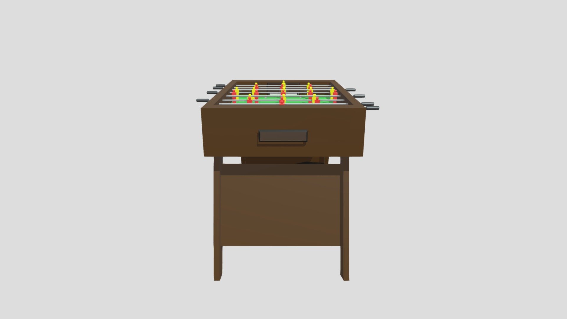 Table Football - Download Free 3D model by Martin_Jel [4d7456d] - Sketchfab