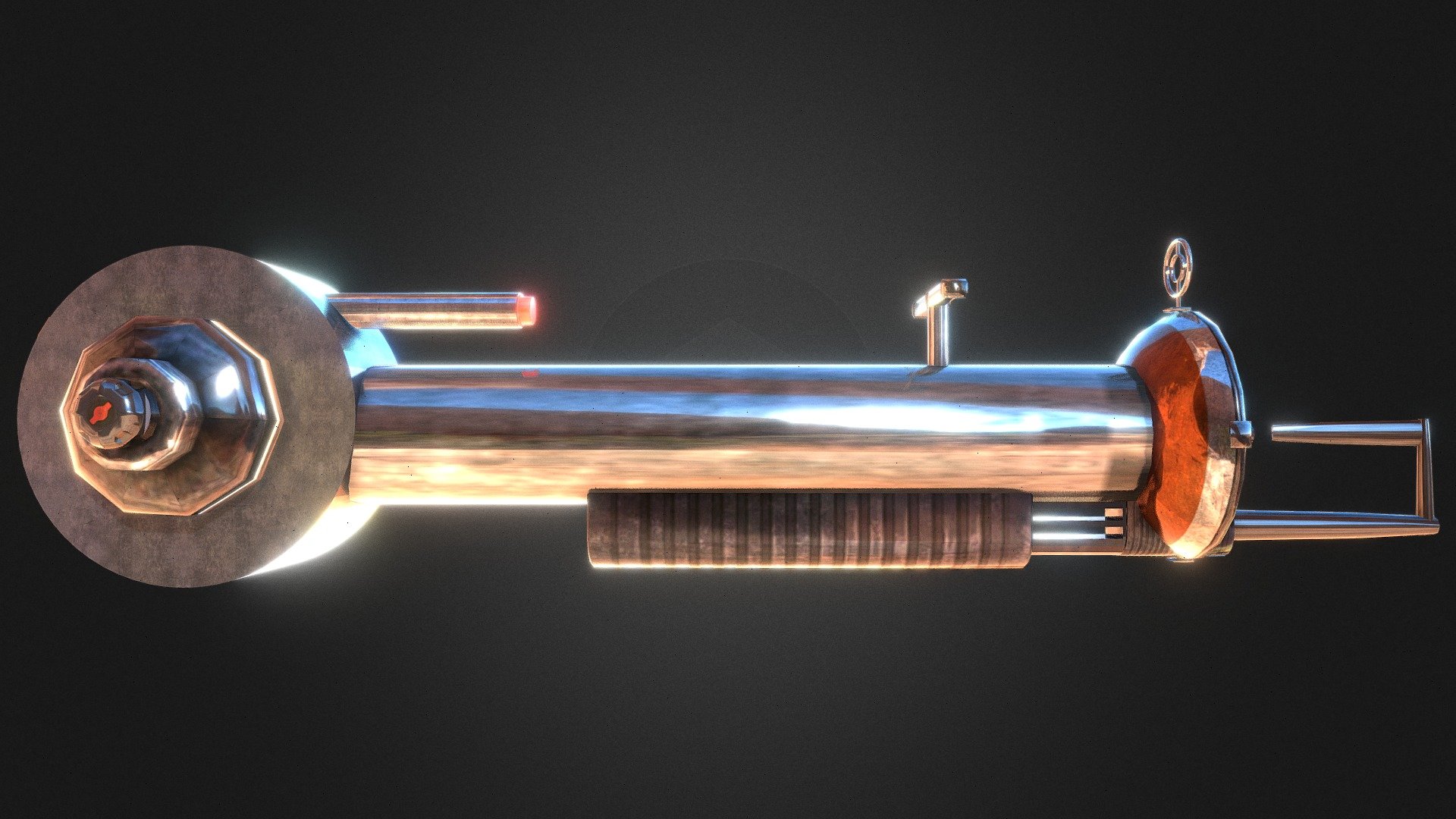 Prototype Beyond Anti-material Pulse Cannon - Download Free 3D model by ...