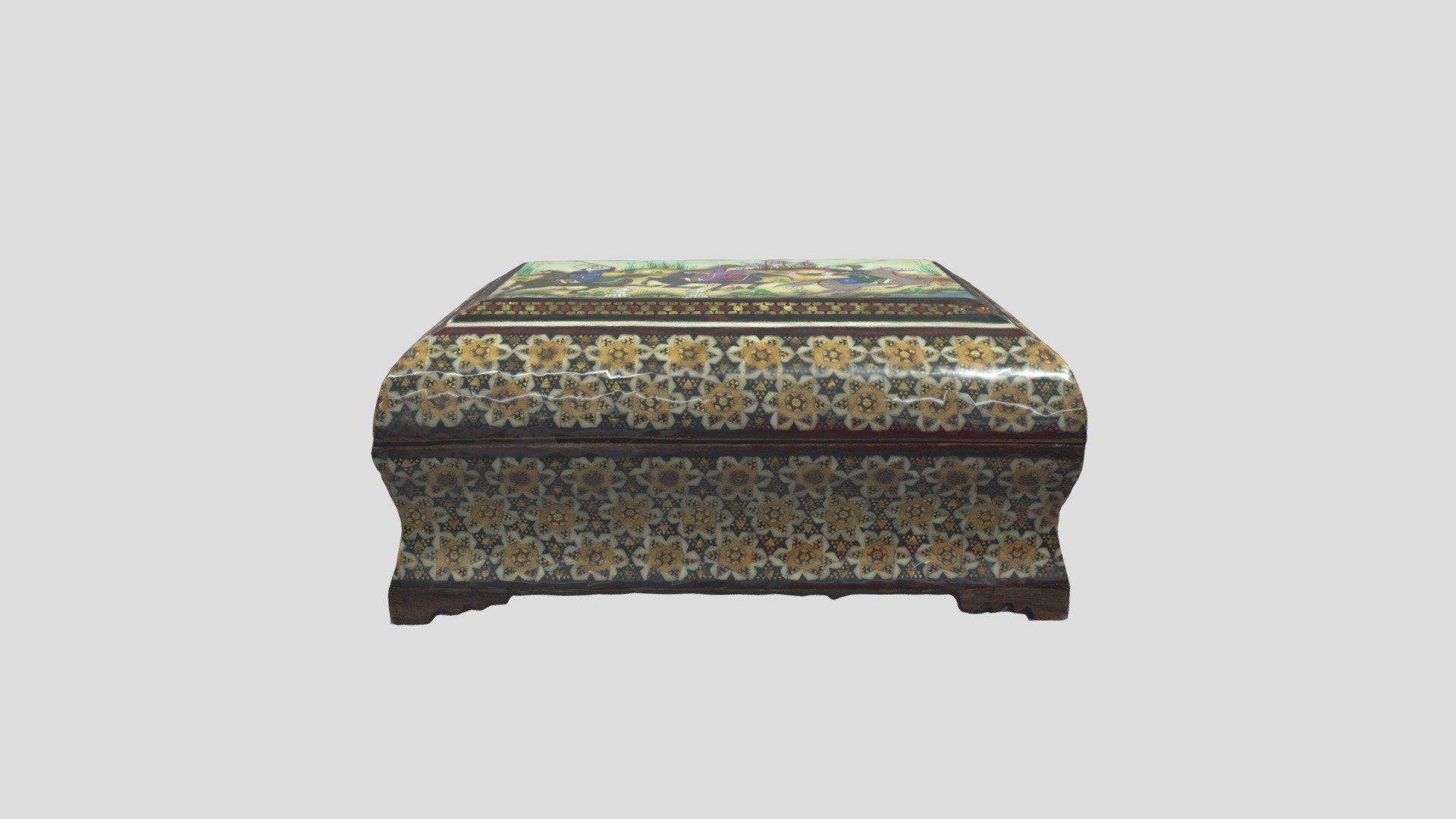 Richard Persian Box - 3D model by Atlantic Institute ...