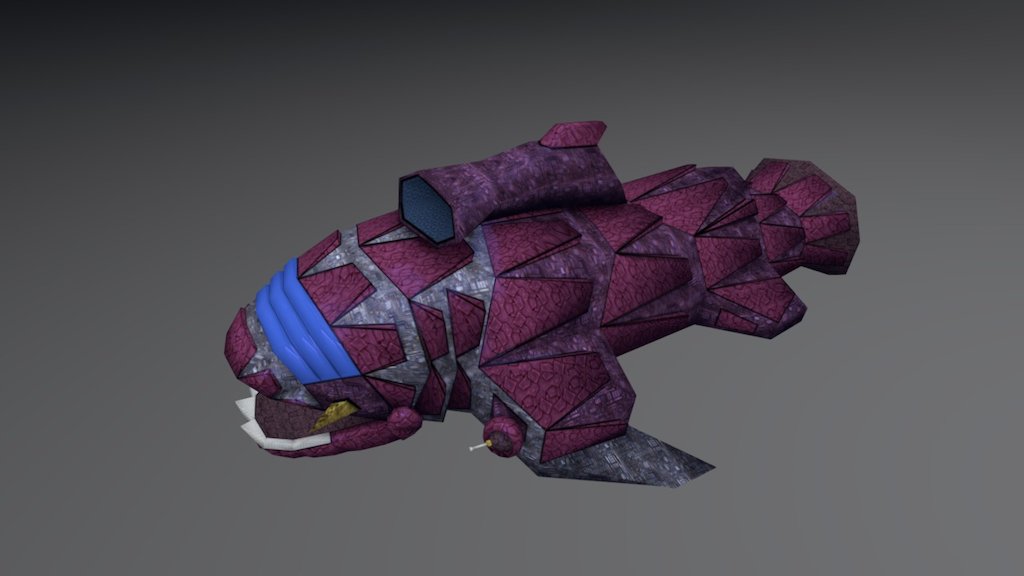 SpaceFish - 3D model by Creative Mango (@creativemango) [4d750d8 ...