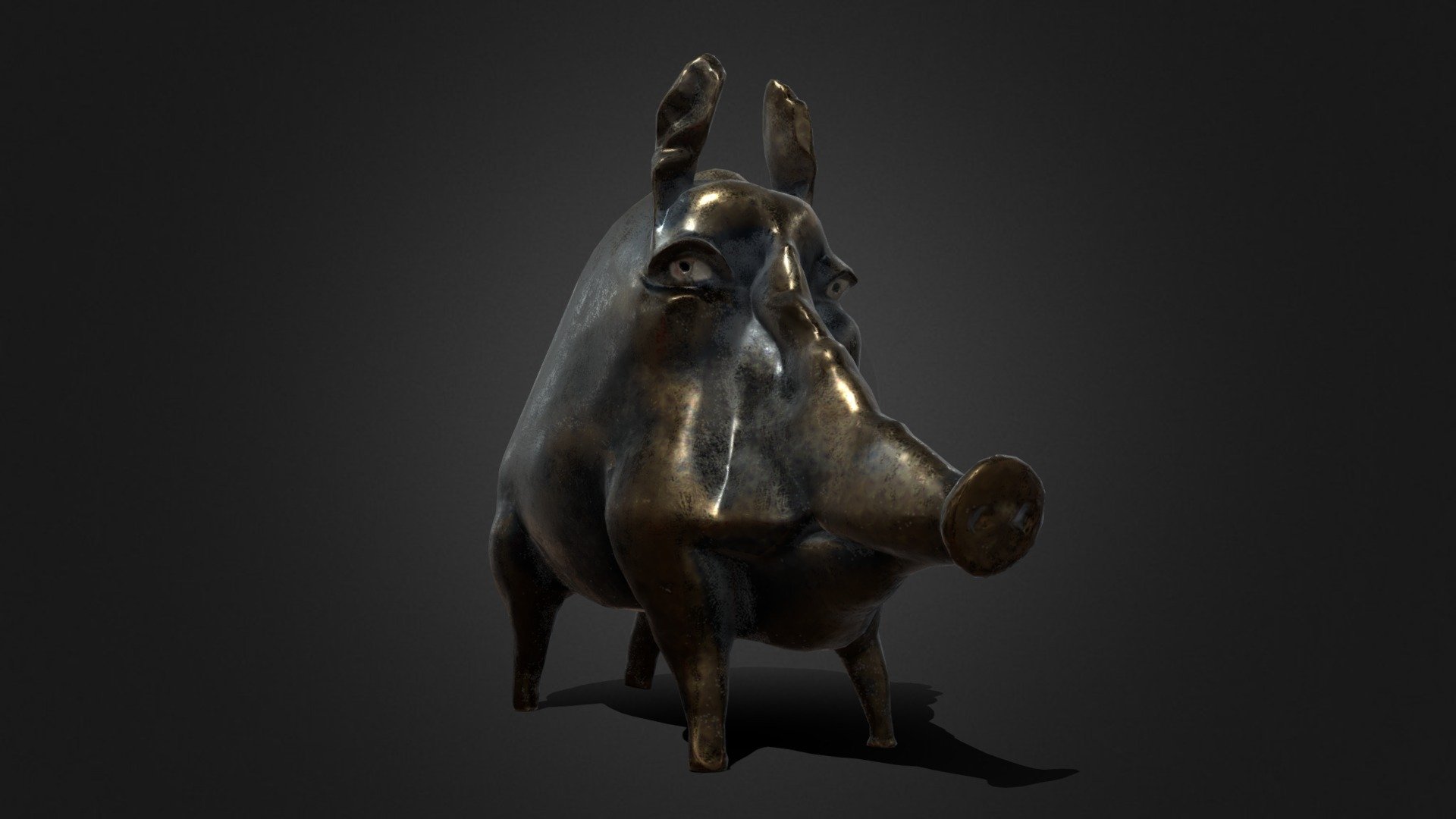 medni svin - Download Free 3D model by Slepa [4d753c0] - Sketchfab