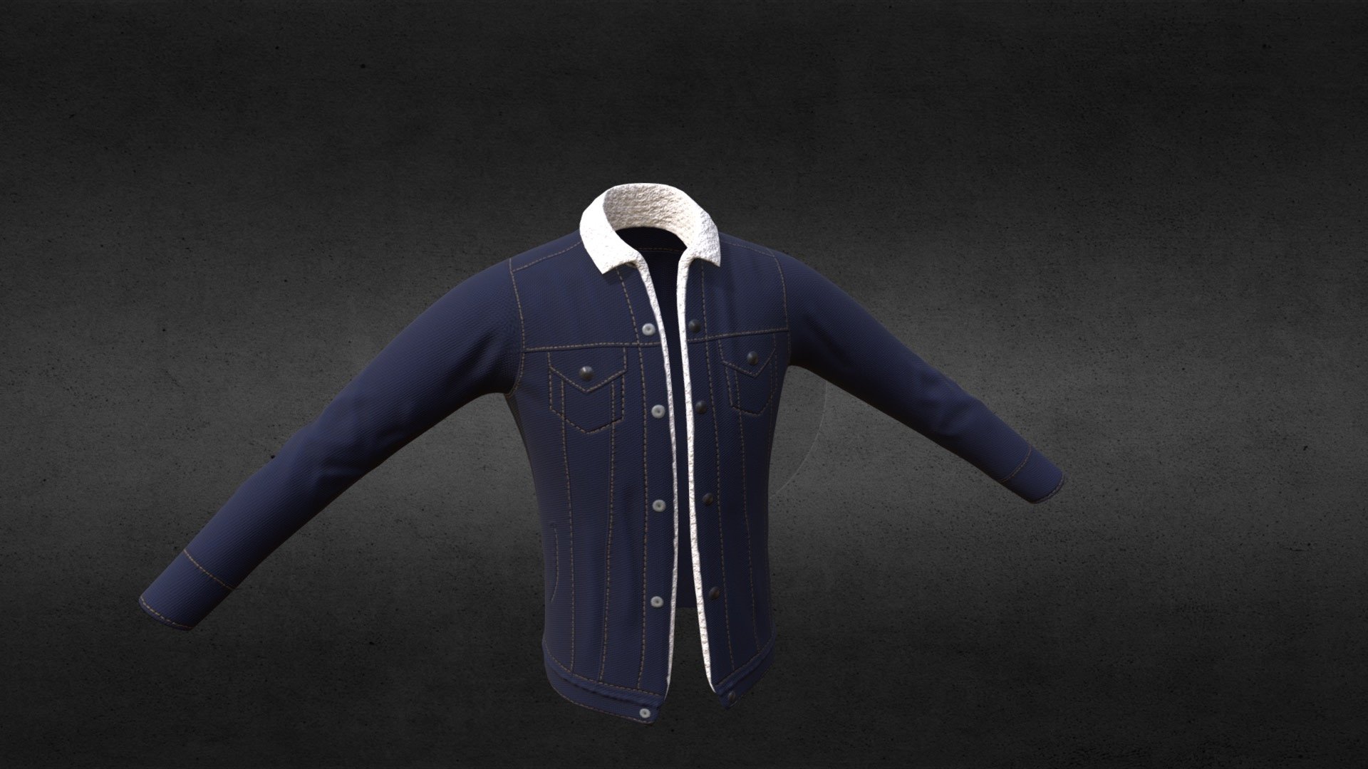 Jacket - 3D model by JonathanNorvell [4d76bd3] - Sketchfab