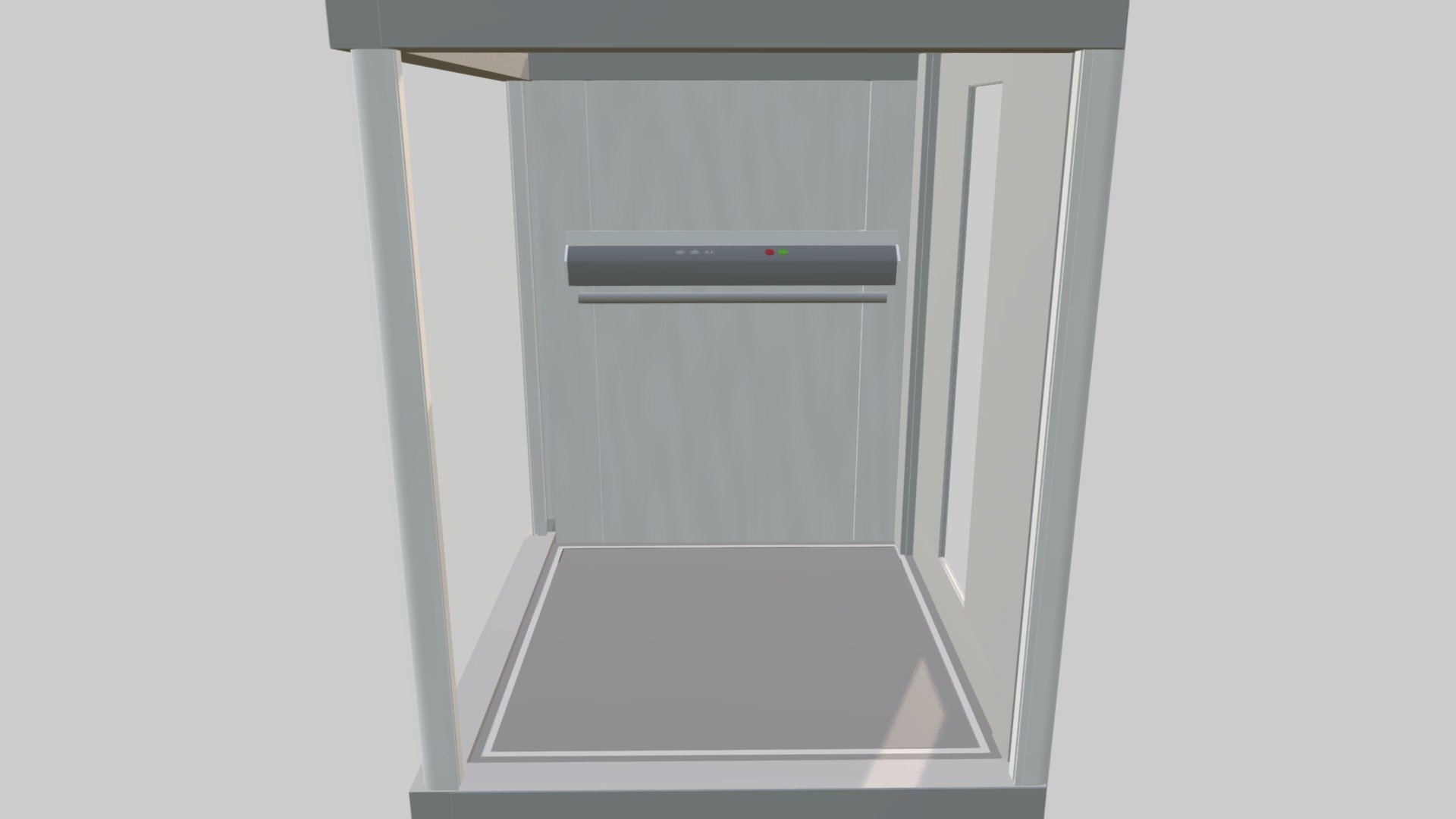 DomoFlex Finishing Panel (RITA - White) - 3D model by kairoselevator ...