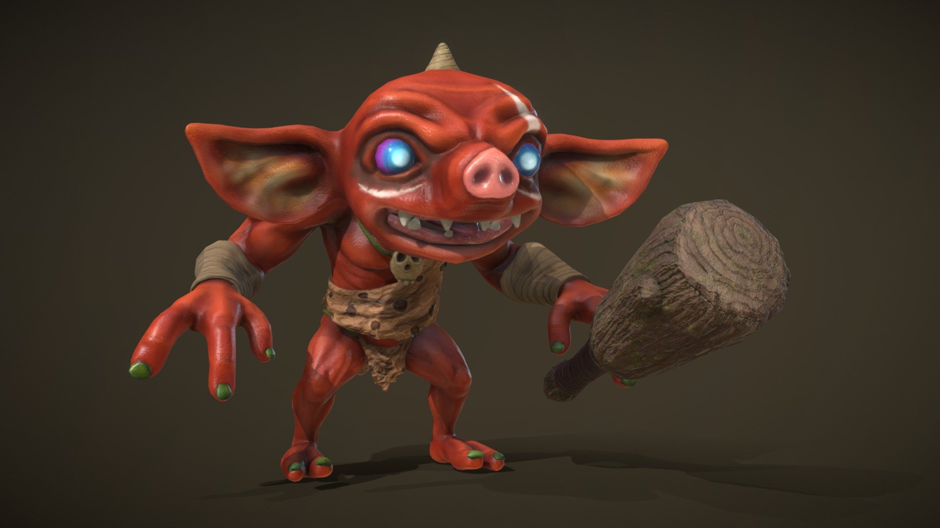 Bokoblin & Weapon - 3D model by uu.yuri (@uu0358) [4d78089] - Sketchfab