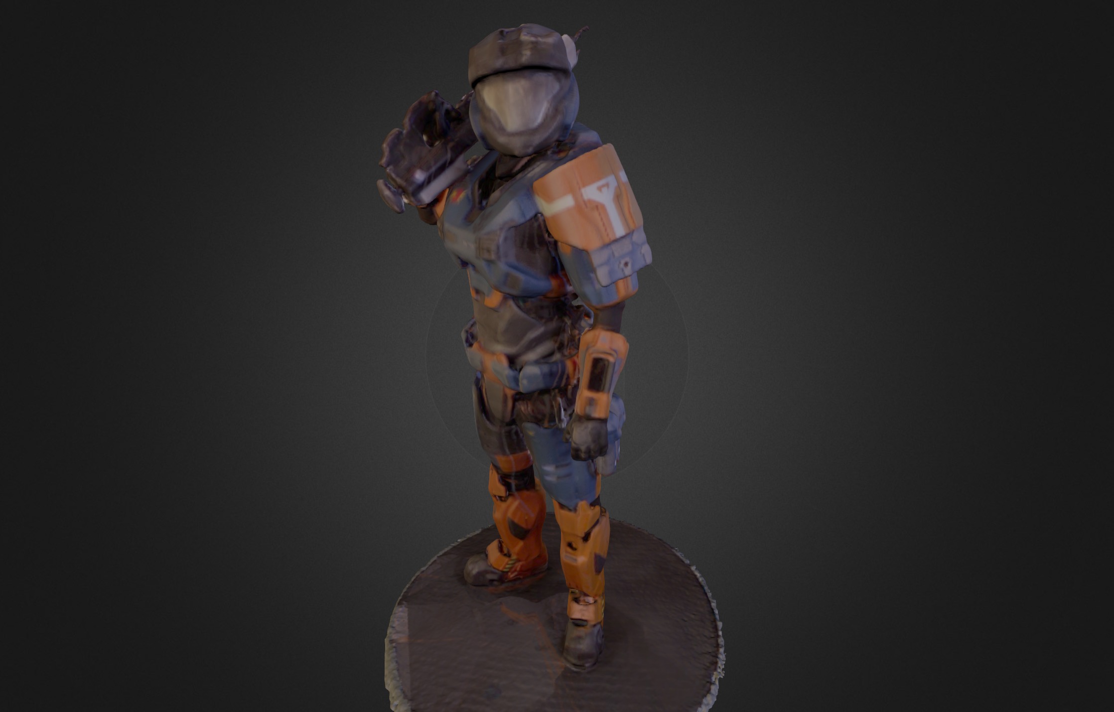 Halo-Standing - 3D model by G MEDIA (@GMEDIA3D) [4d78f60] - Sketchfab