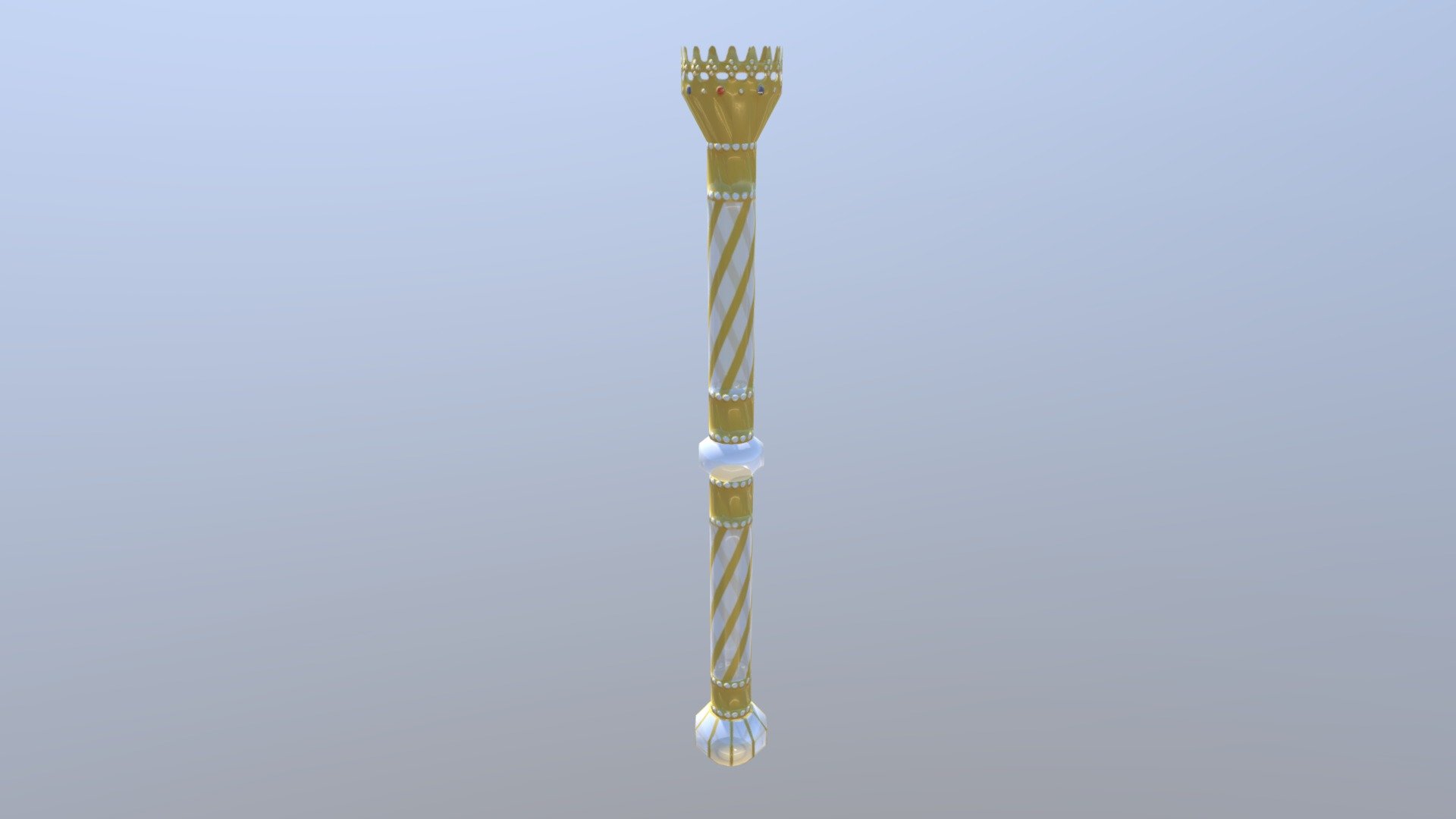 Crystal Mace - 3D model by Anissa S. (@Anissa_S) [4d7b5c4] - Sketchfab