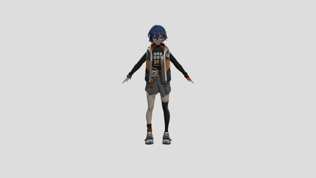 DL Chara Ref - A 3D model collection by johnniewhiskey - Sketchfab