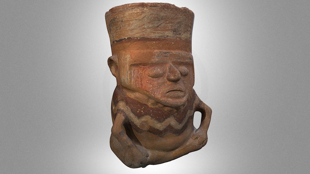 Anthropomorphic vessel - Download Free 3D model by Virtual Museums of ...