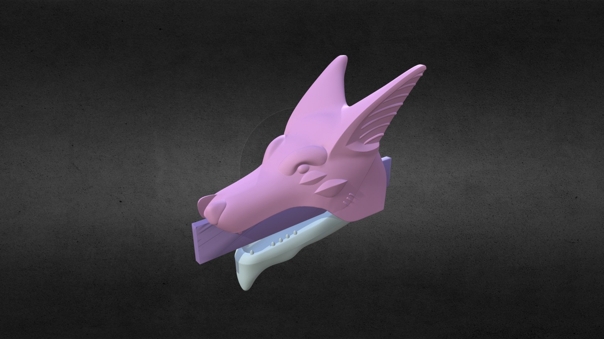 Dragon head Anim1 Open - 3D model by Ti!3 (@ti13) [4d80424] - Sketchfab