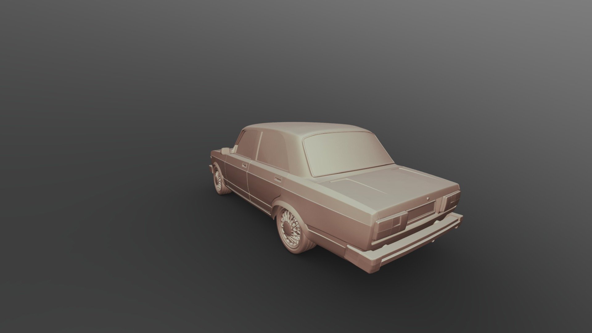 Vaz-2105 Printable - 3D model by Crazy_Bunny (@Tomoya111) [4d80d7f ...