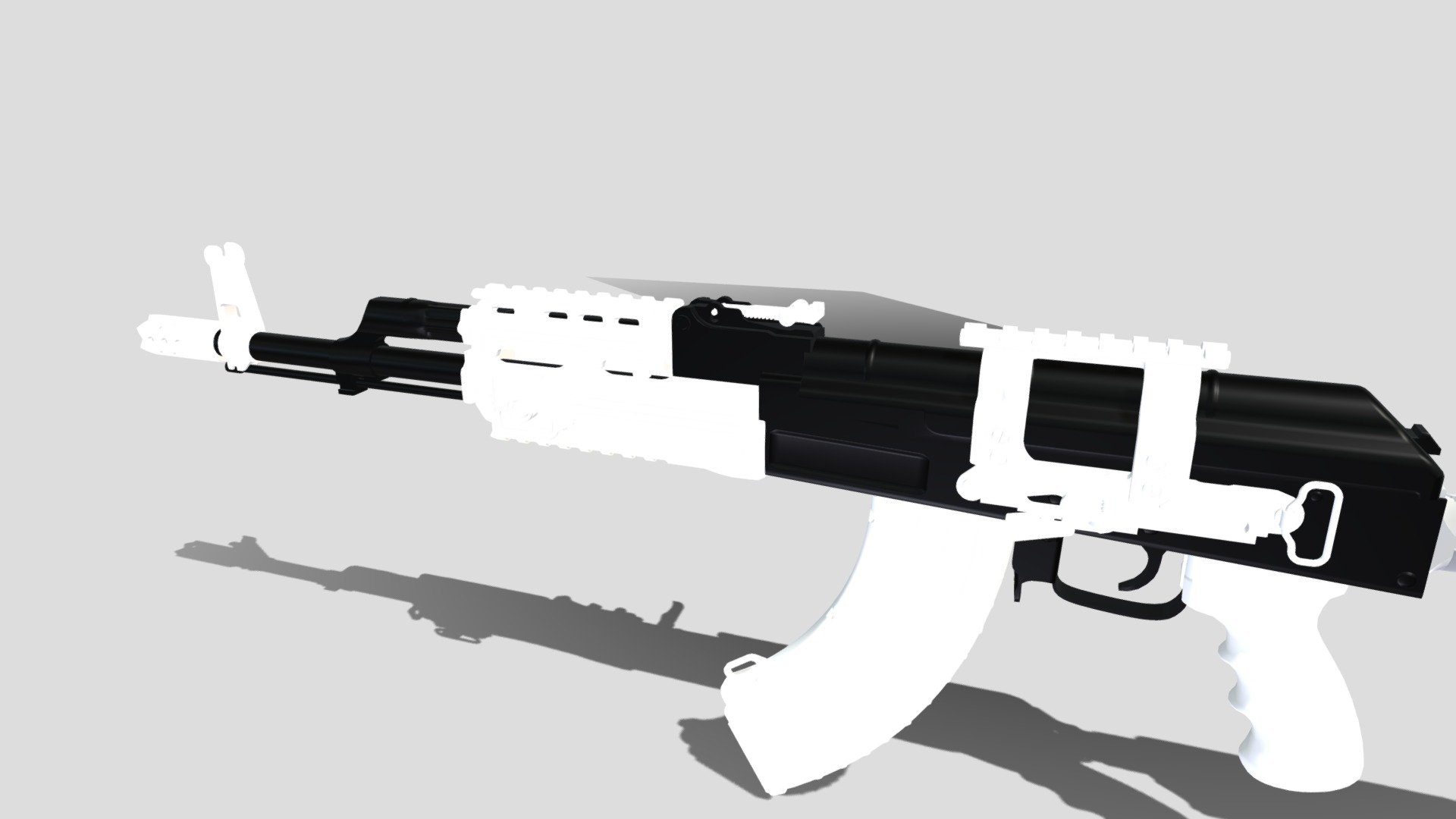 AK-47 - 3D model by Nouraiz [4d81ec0] - Sketchfab