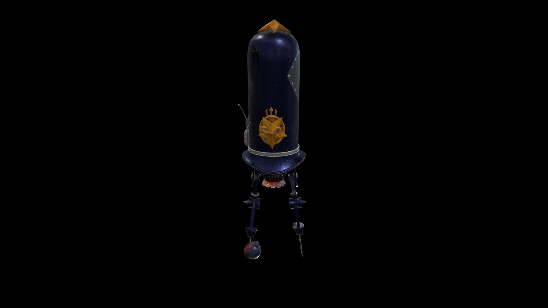 Robot Cop (3D Modeling assignment) - 3D model by Amy Ashfaq (@amyash ...