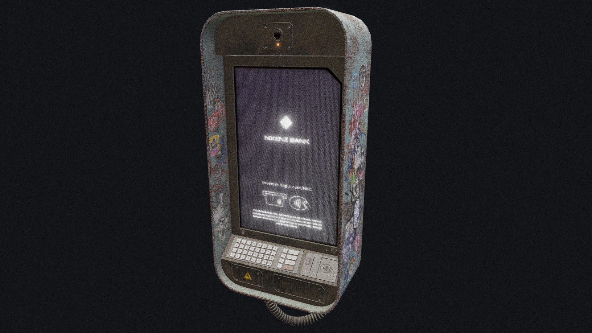 Cyberpunk ATM - 3D model by Crazy_8 (@korboleevd) [4d841d6] - Sketchfab
