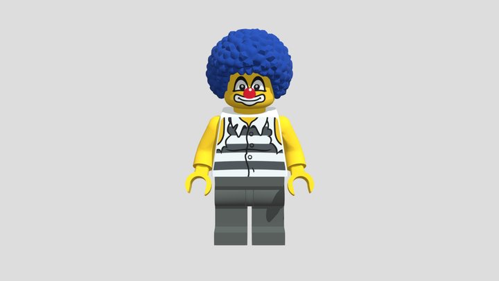 Lego City Clown Robber