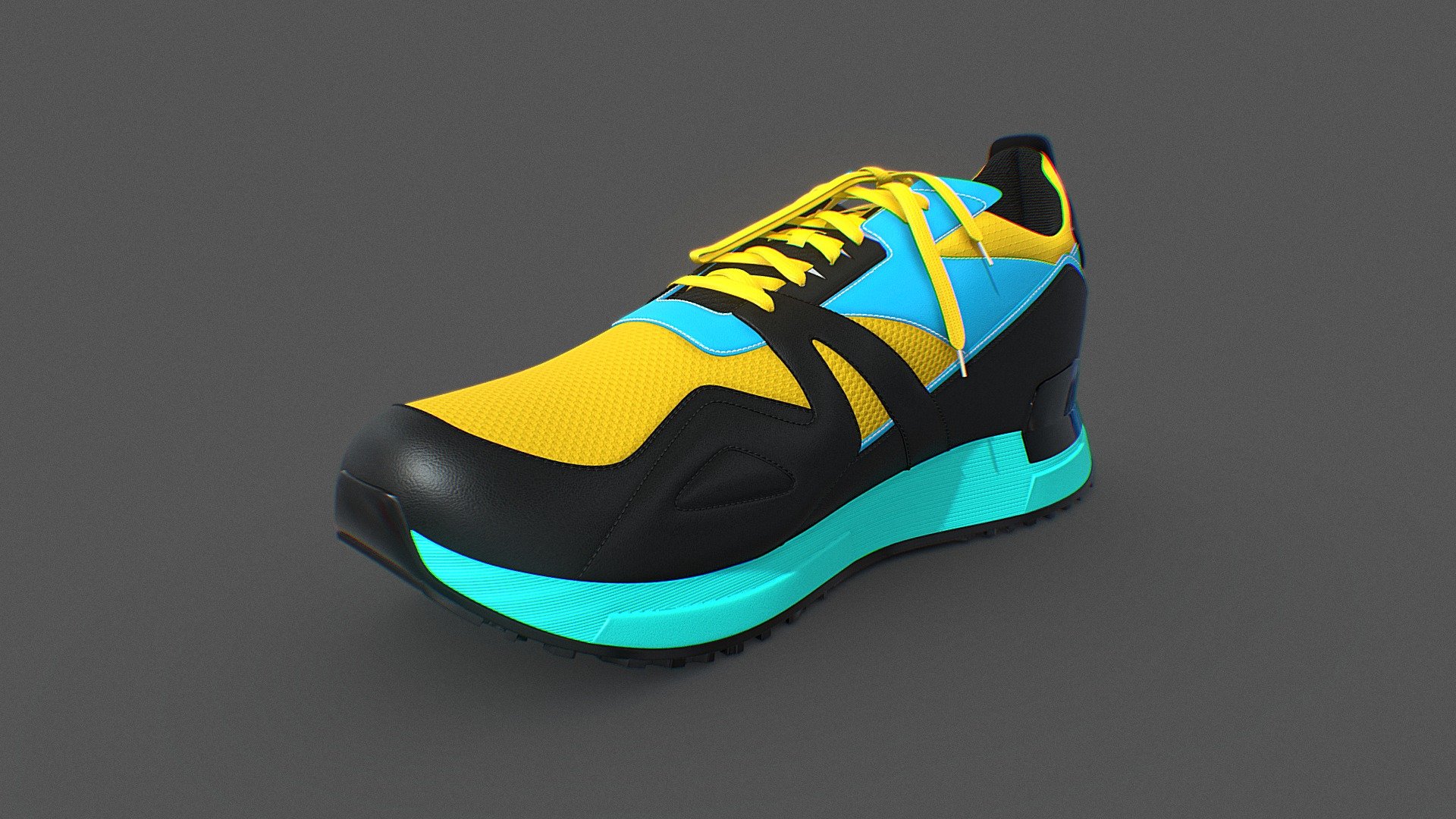 SHOE - 3D model by HARSHA (@harshatantri5) [4d845b8] - Sketchfab