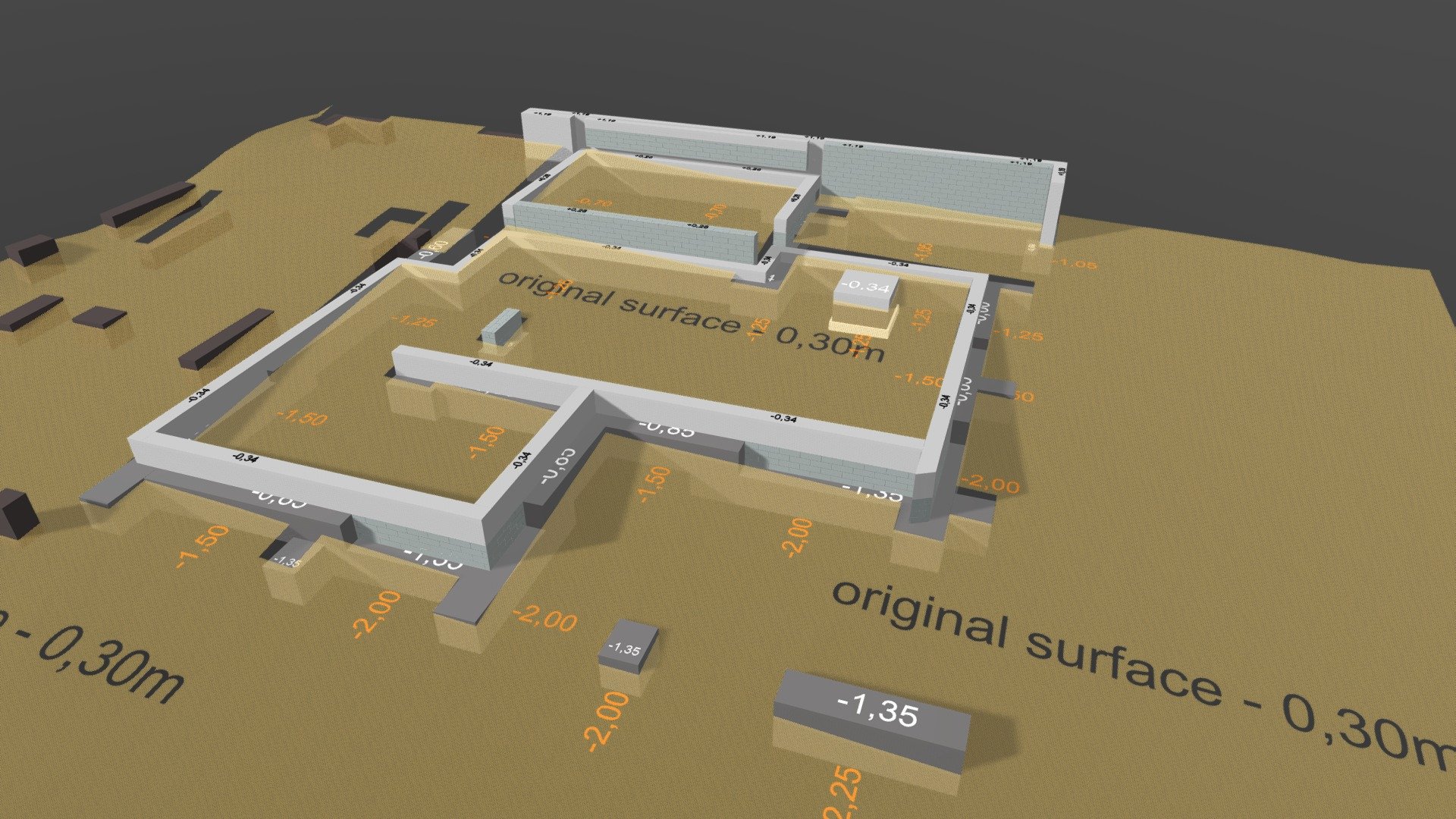 D-house_foundation geometry_2 - Download Free 3D model by HP-ARCH ...