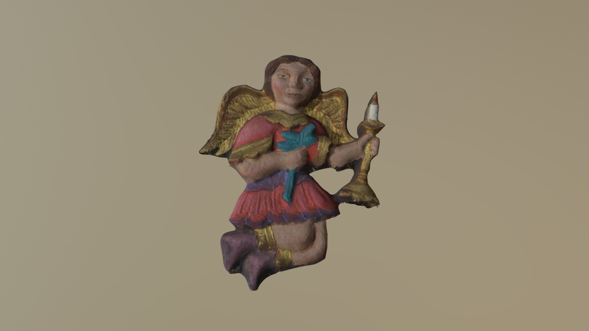Angelito Altar de la Estancia de La Candelaria - 3D model by PAD-MdA ...