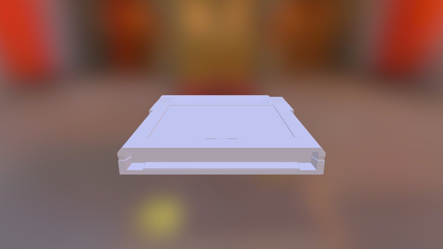 GB Cartridge - 3D model by g016760e [4d870dc] - Sketchfab