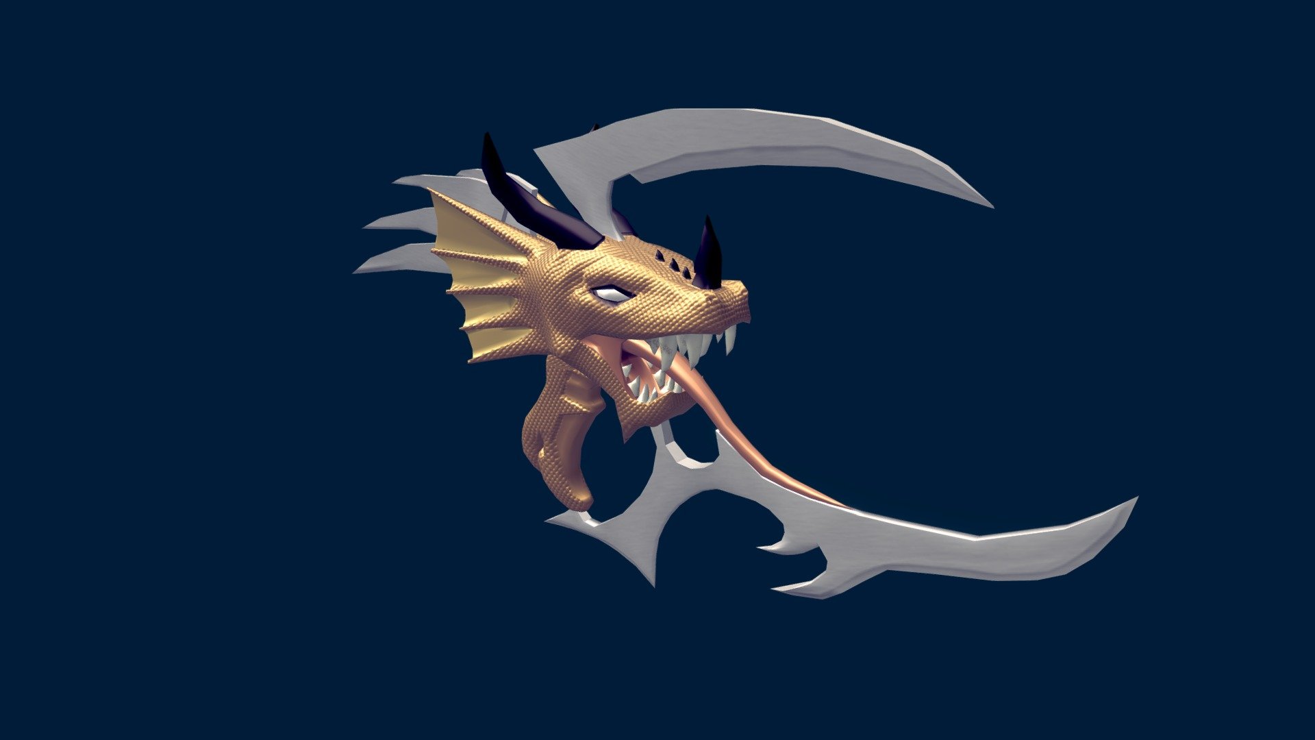 Dragon Blade - 3D model by shirleytong [4d876a6] - Sketchfab