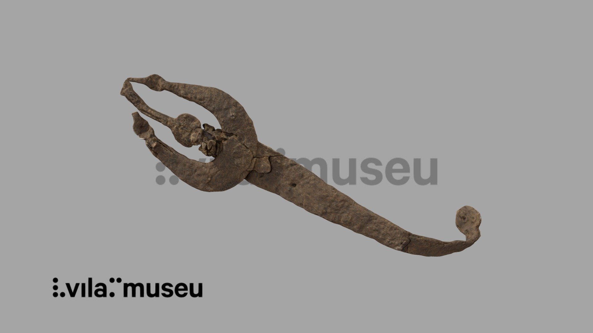 Espada ritual islámica - 3D model by Vilamuseu [4d8804b] - Sketchfab