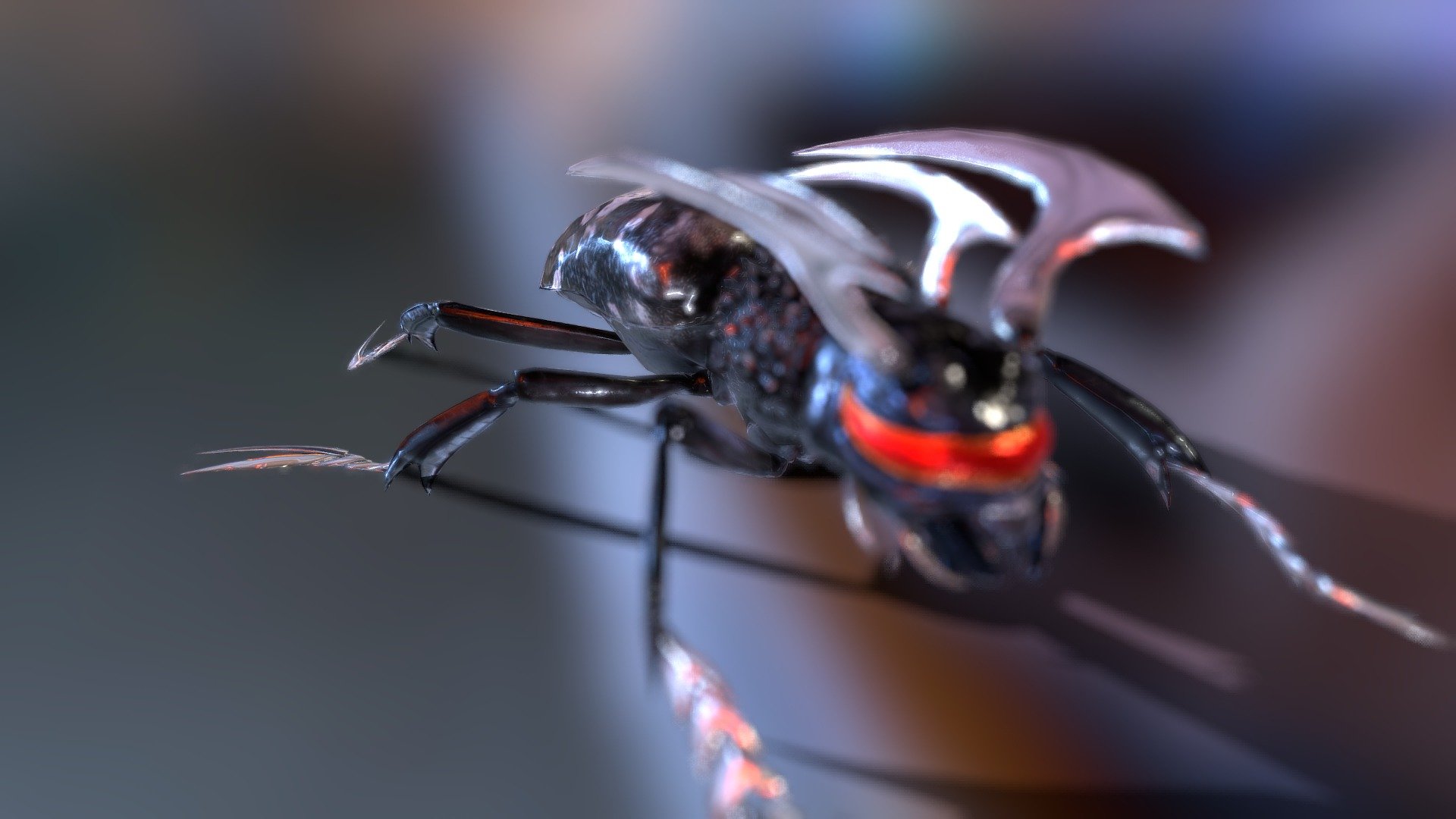 SHURIKEN Ninja Beetle - Buy Royalty Free 3D model by Boycraft [4d88ecf ...