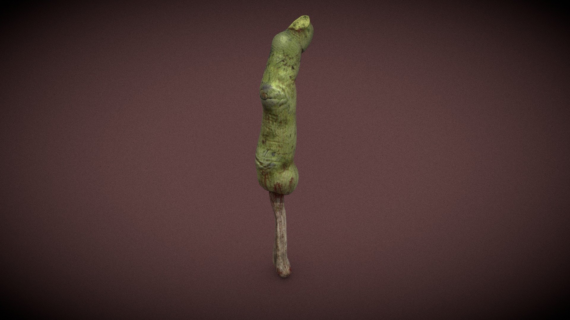 Zombie Candy Finger for Videogame (Necrozone) - 3D model by diamanteian ...