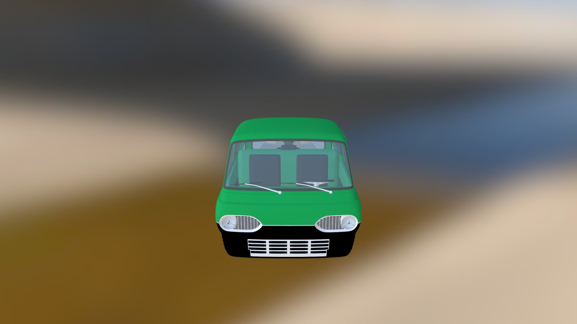 Ford E-100 2Econoline 1961-1967 3ds - 3D model by mrhairart [4d8b9a2 ...