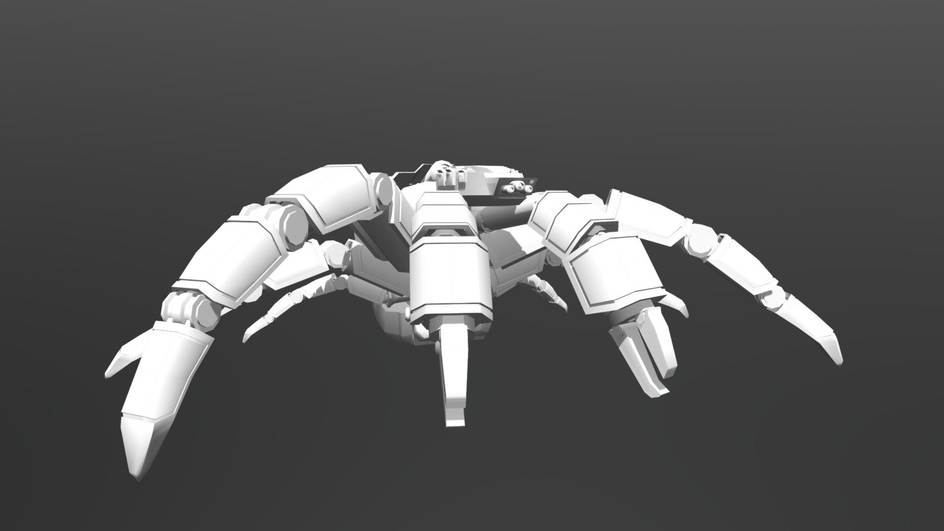 Big Crabby Mech - 3D model by Daniel9132 (@Daniel.Mendoza1) [4d8cb4d ...