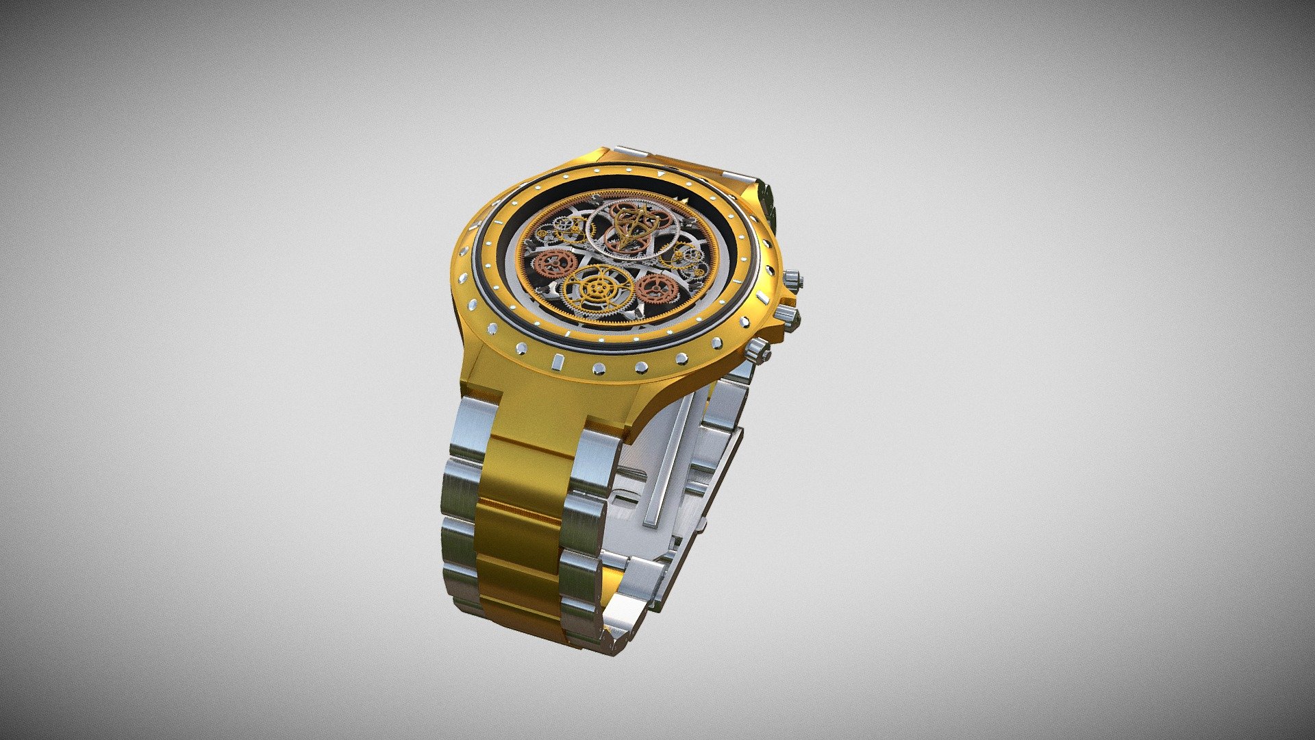 Tourbillion Watch - 3D model by Naman_Makhija_ [4d8d9a8] - Sketchfab