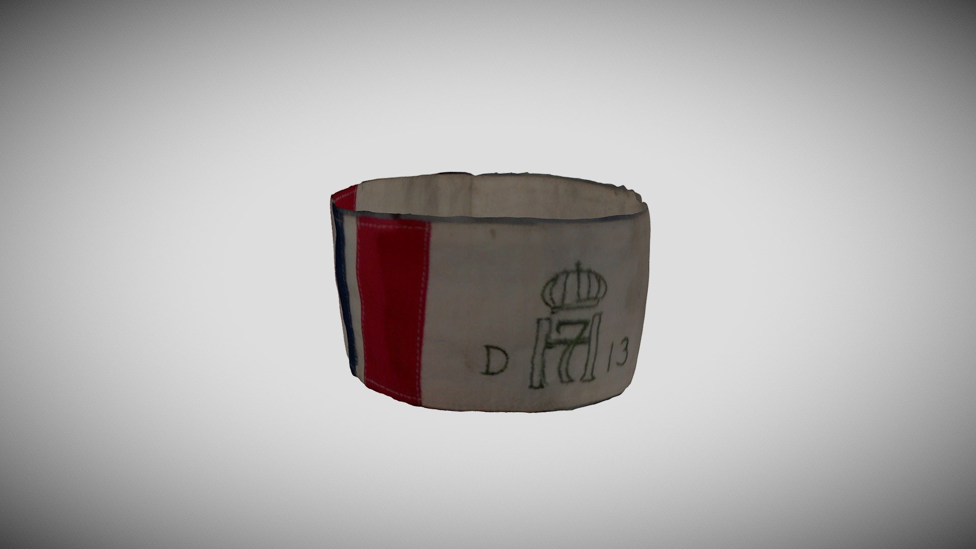 Norwegian Resistance Armband - 3D model by Combined Military Services ...