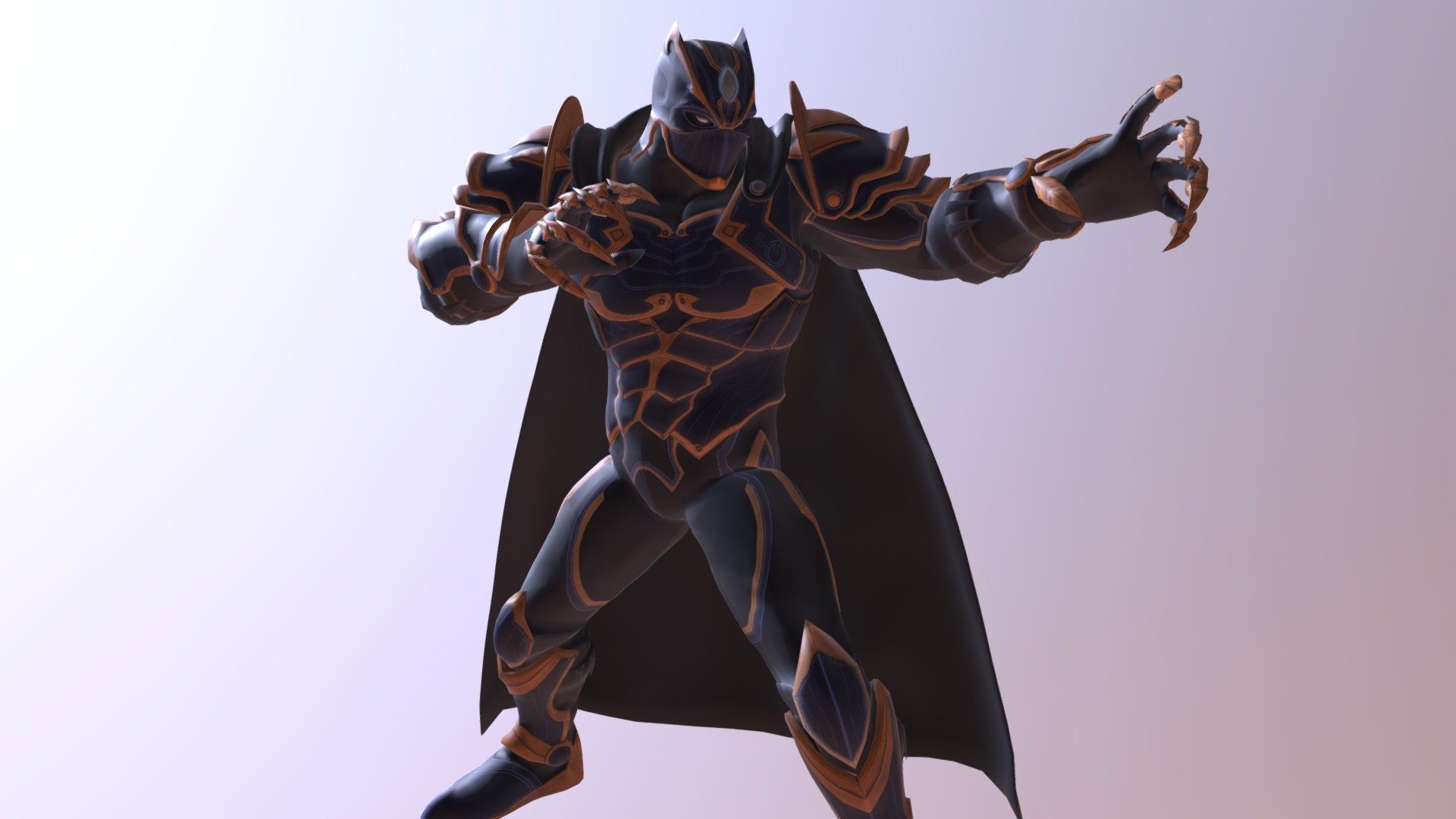 Pantera Negra MVCI - 3D model by romeu3dprint [4d8ee2a] - Sketchfab