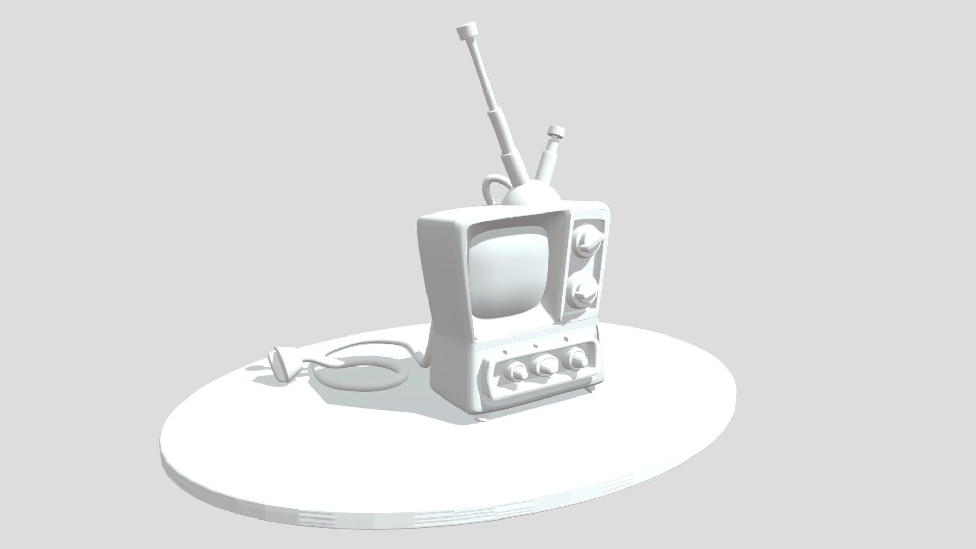 Cartoon Tv Blender - Download Free 3D model by RonaldoMainente [4d8f40b ...