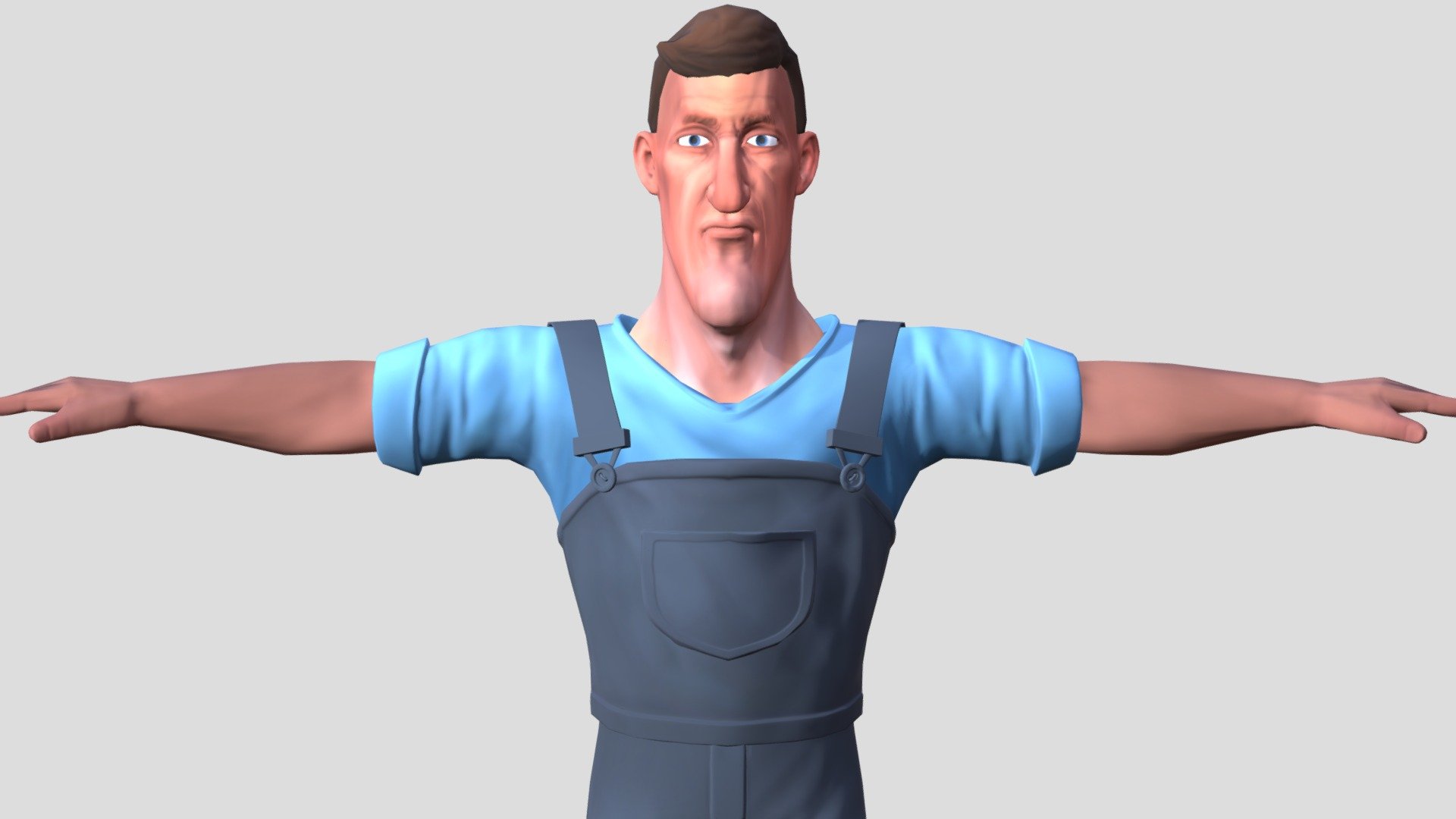 Worker - 3D model by Artem (@DanielRead) [4d8f85d] - Sketchfab