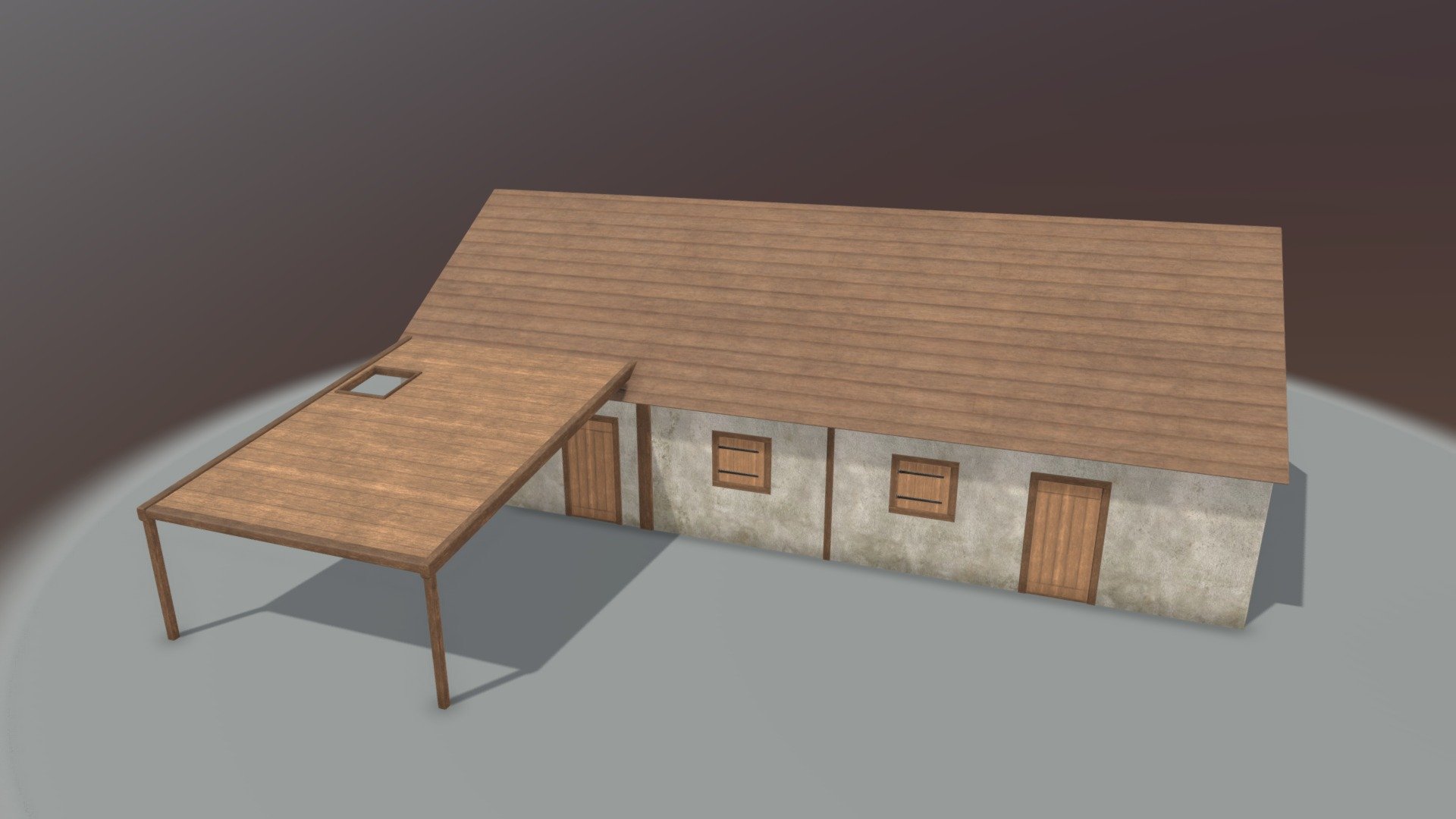 Barracks medieval - 3D model by FilonovArt [4d8fa68] - Sketchfab