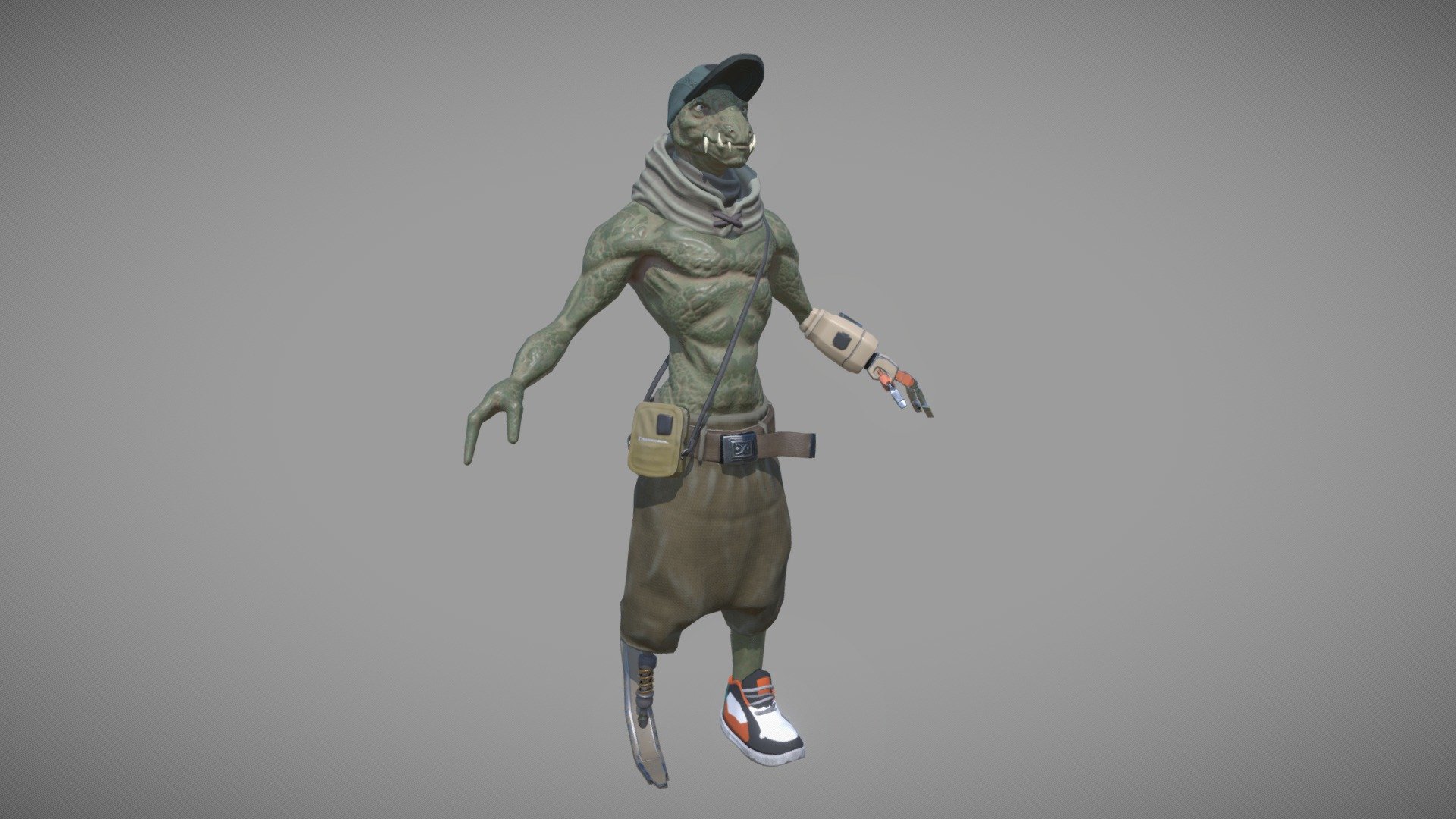 Chara Reptil - 3D model by masin.anthony [4d8fb3b] - Sketchfab