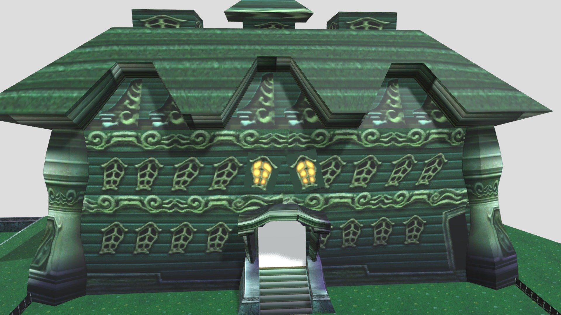 3DS - Mario Kart 7 - DS Luigis Mansion - 3D model by Poly-Polygonal ...