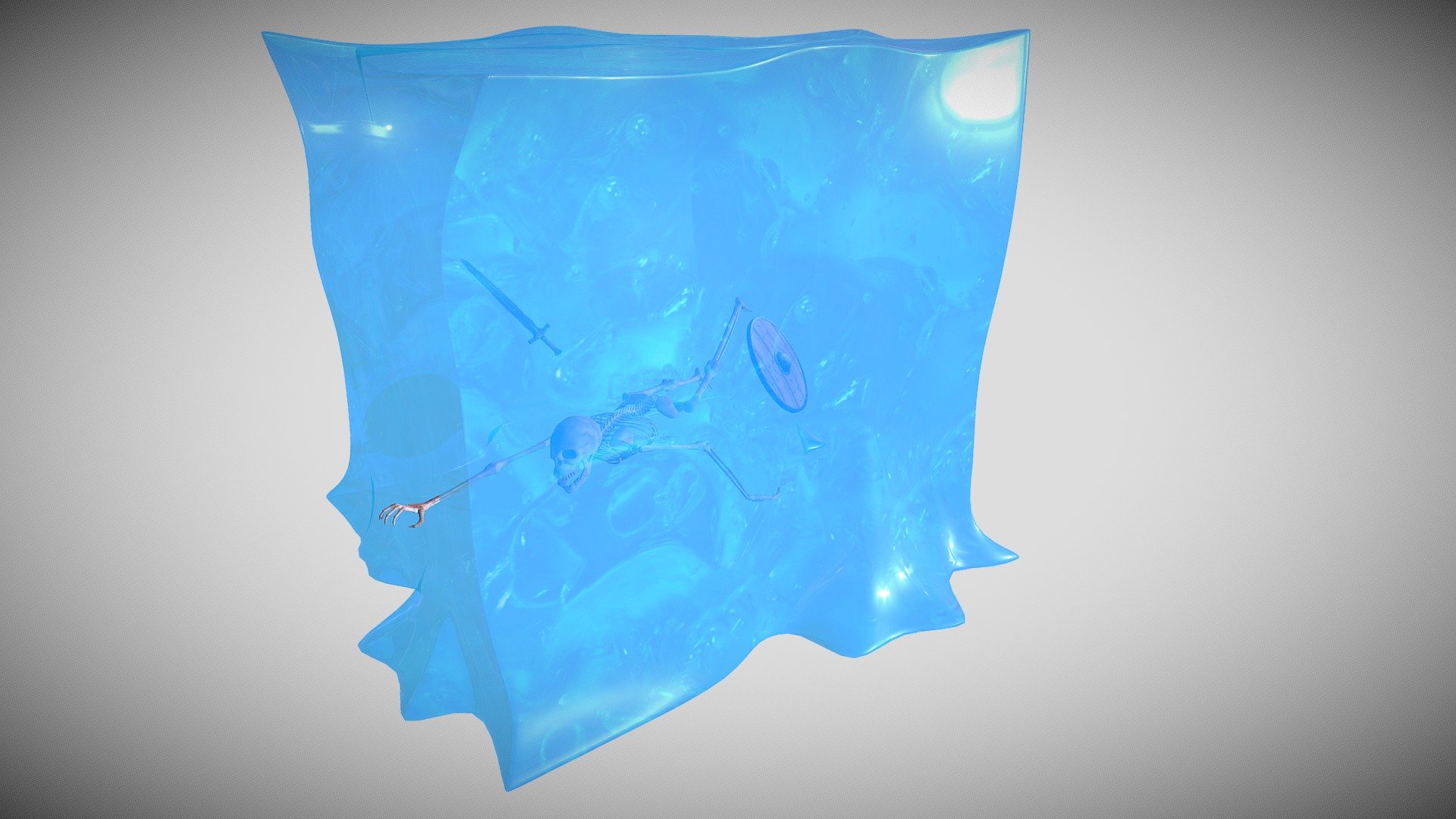 Gelatinous Cube - Buy Royalty Free 3D model by Buncic [4d93c98 ...