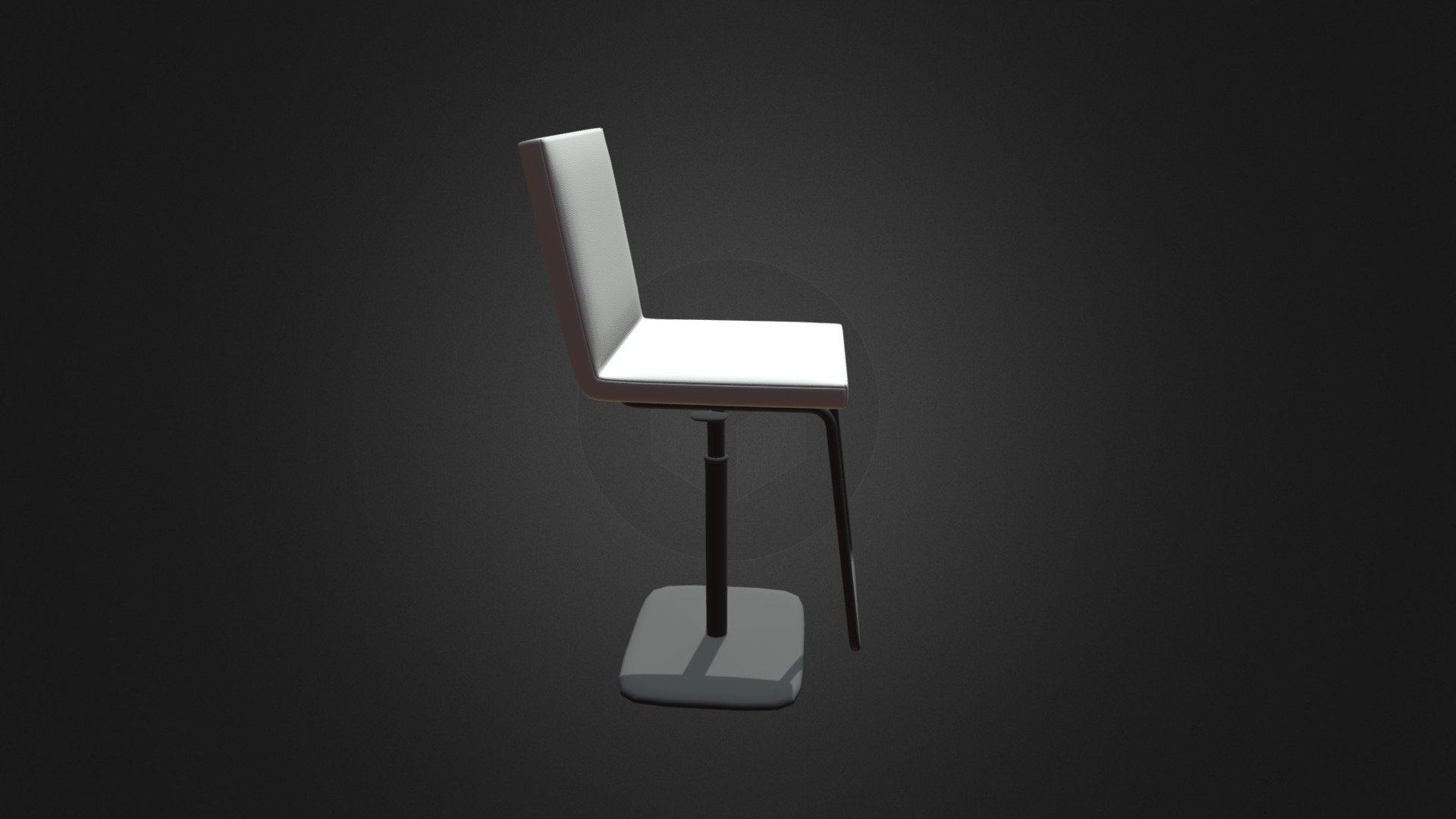 Hocker Chair - Buy Royalty Free 3D model by cgaxis [4d95de4 ...