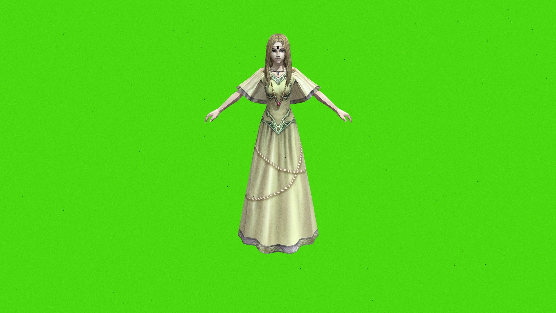 Maiden Standing Idle - Download Free 3D model by humraz.khan [4d963fe] - Sketchfab