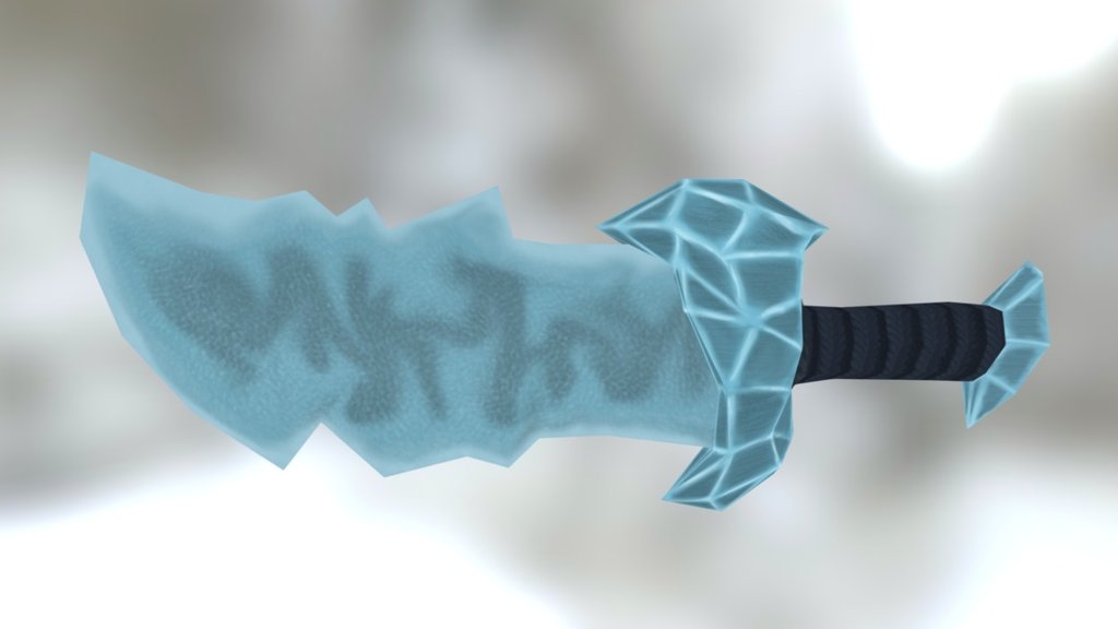 Ice Sword - Download Free 3D model by Chris96 (@theslyder) [4d9748e ...
