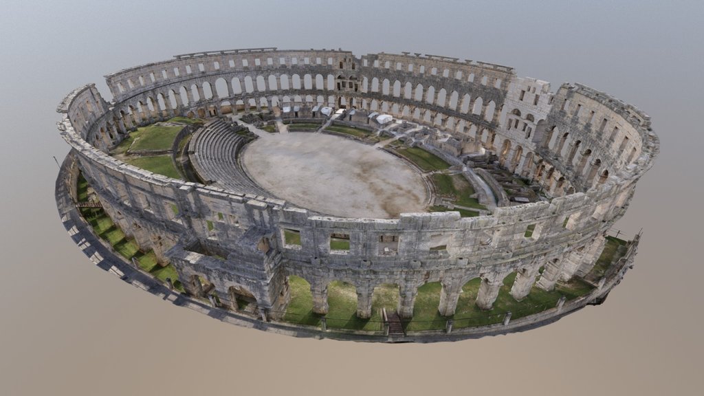Top 10 - Historical Roman Buidling & Sculpture - A 3D model collection ...